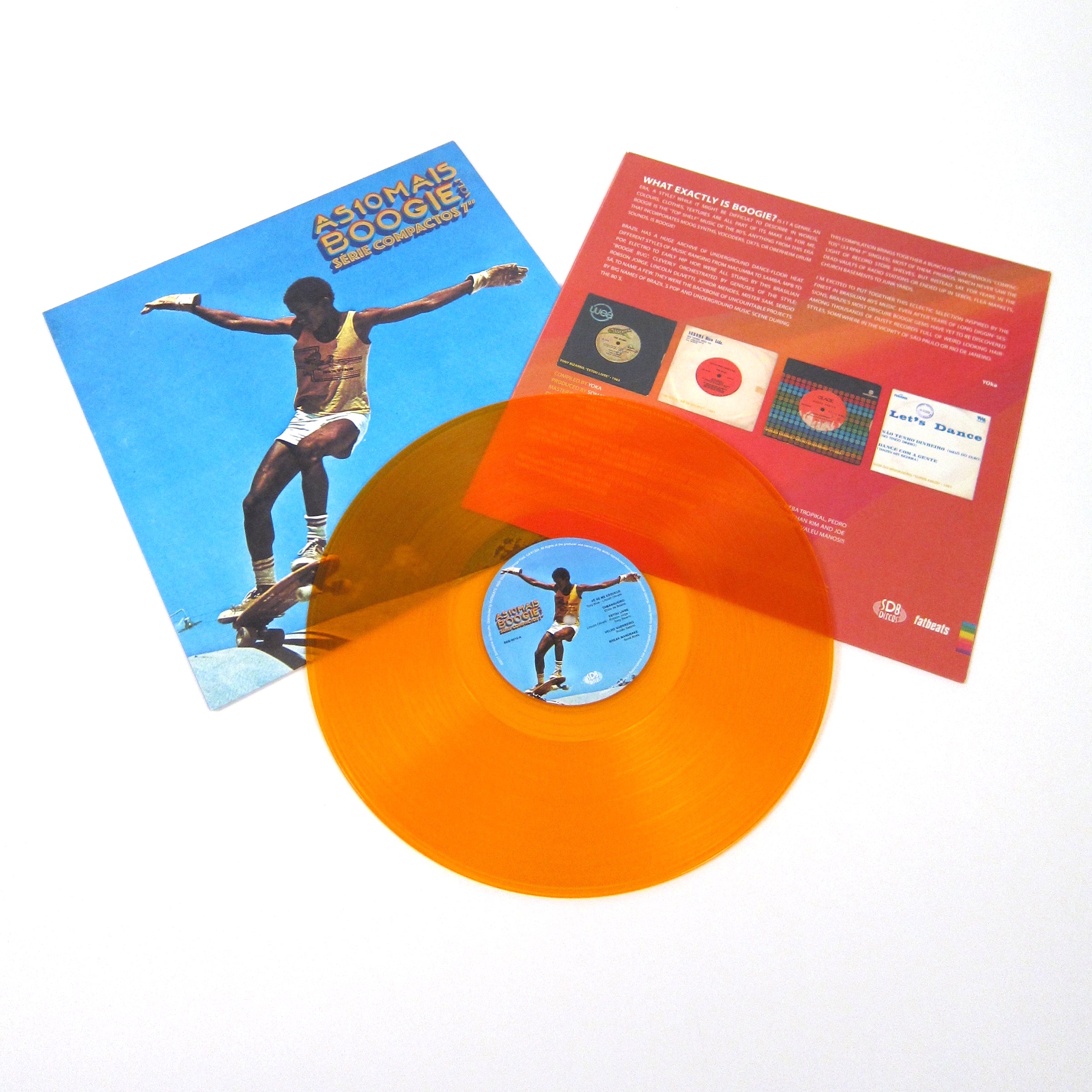SDB Discos: As 10 Mais Boogie Vol.1 - 80s Brazilian Boogie (Colored Vi ...