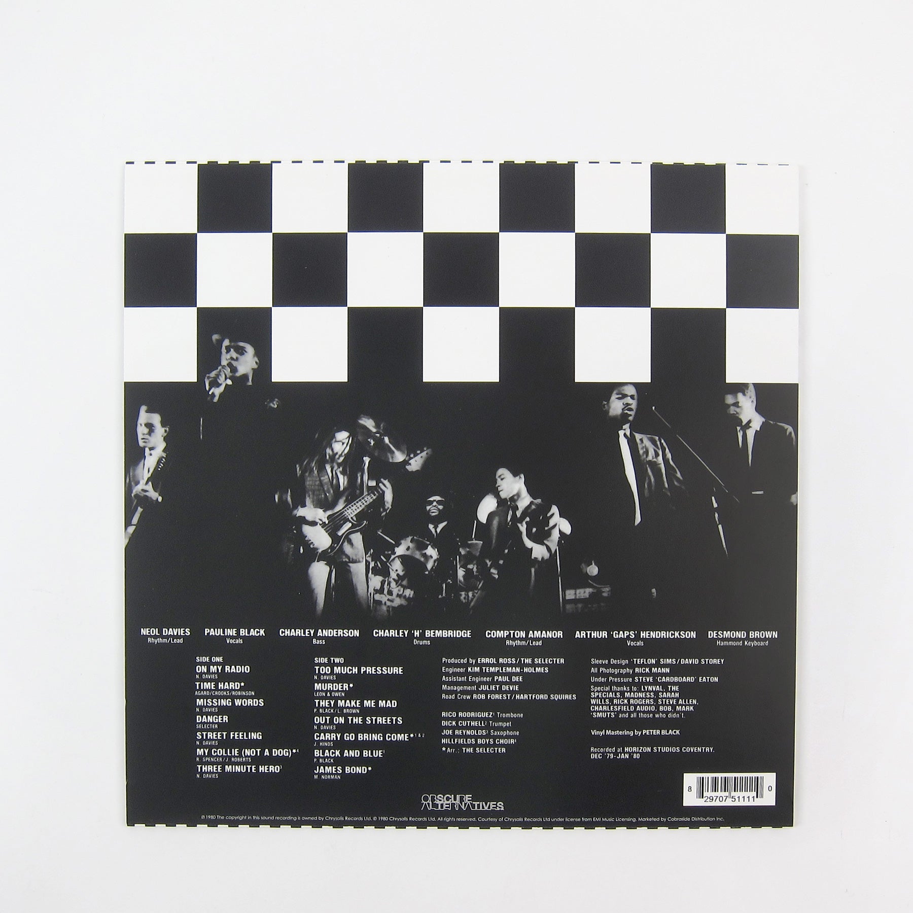 The Selecter: Too Much Pressure (Colored Vinyl) Vinyl LP — TurntableLab.com