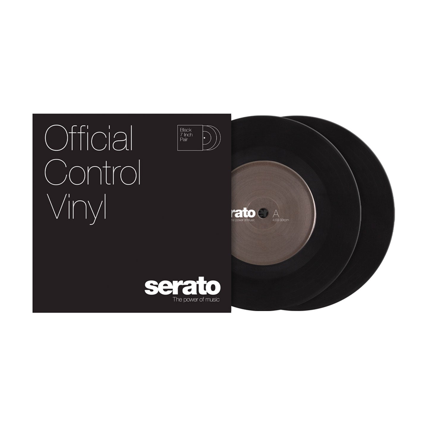 Serato: Performance Series Control Vinyl 2x7" - Black — TurntableLab.com