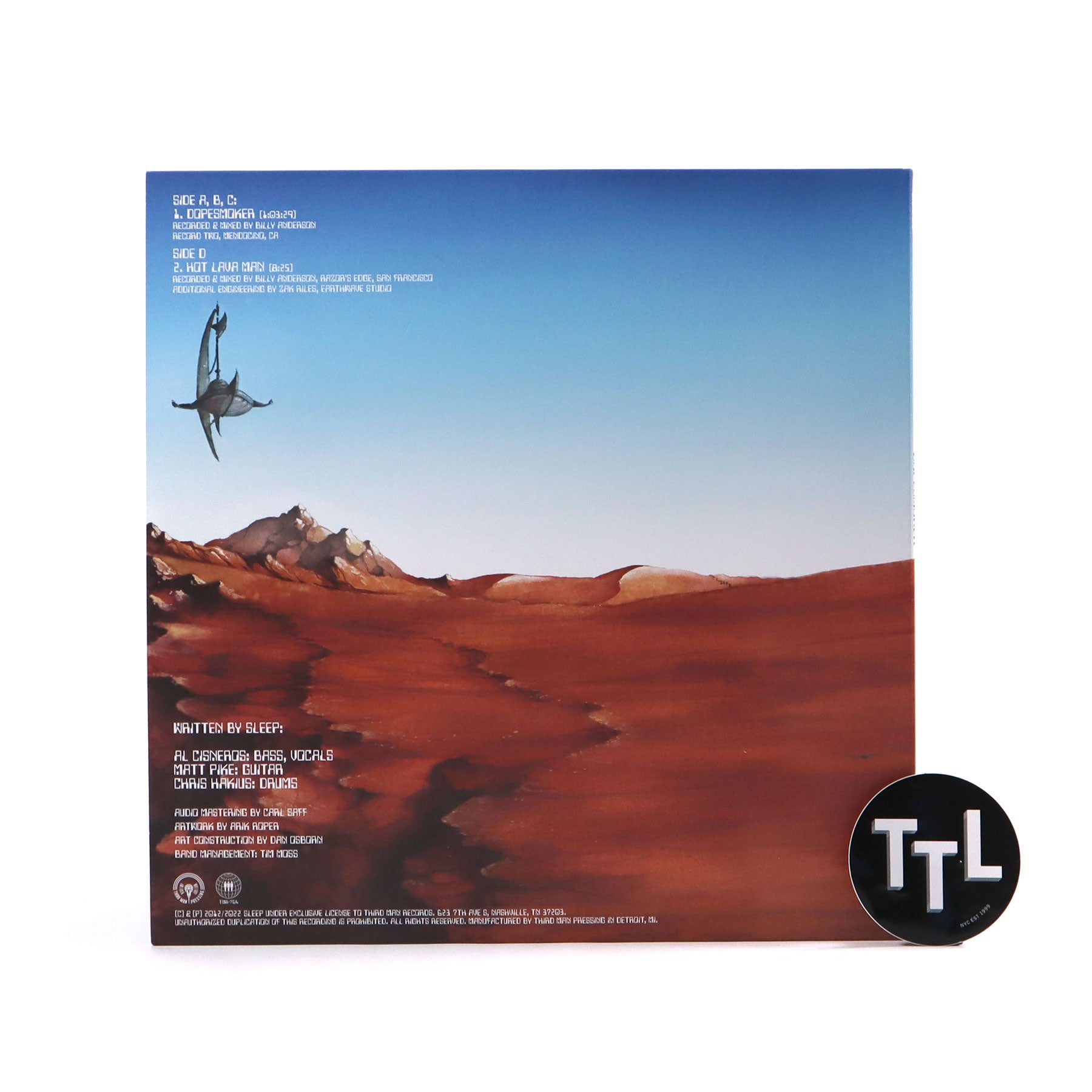 Sleep: Dopesmoker (Remastered) Vinyl 2LP — TurntableLab.com