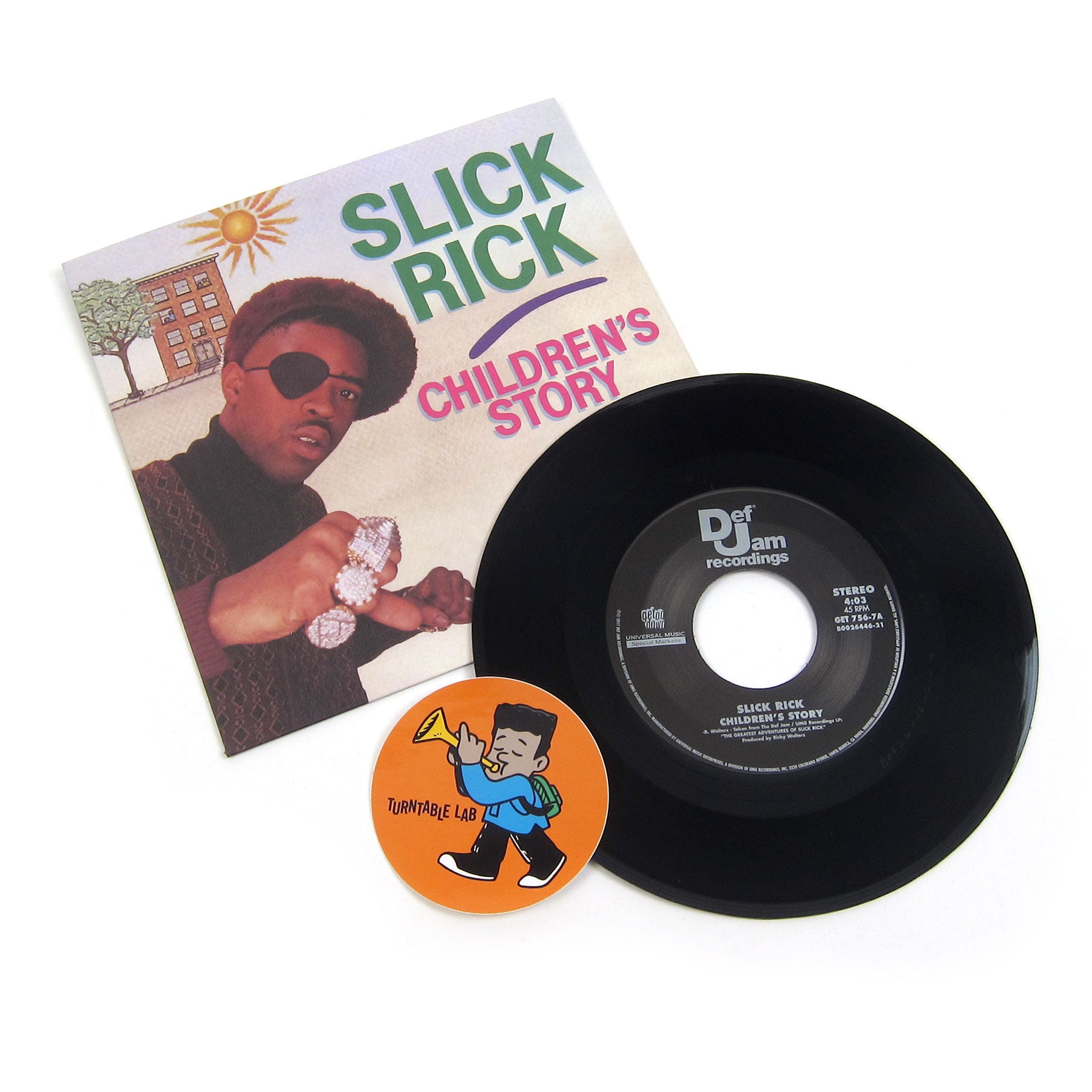 Slick Rick: Children's Story Vinyl 7" — TurntableLab.com