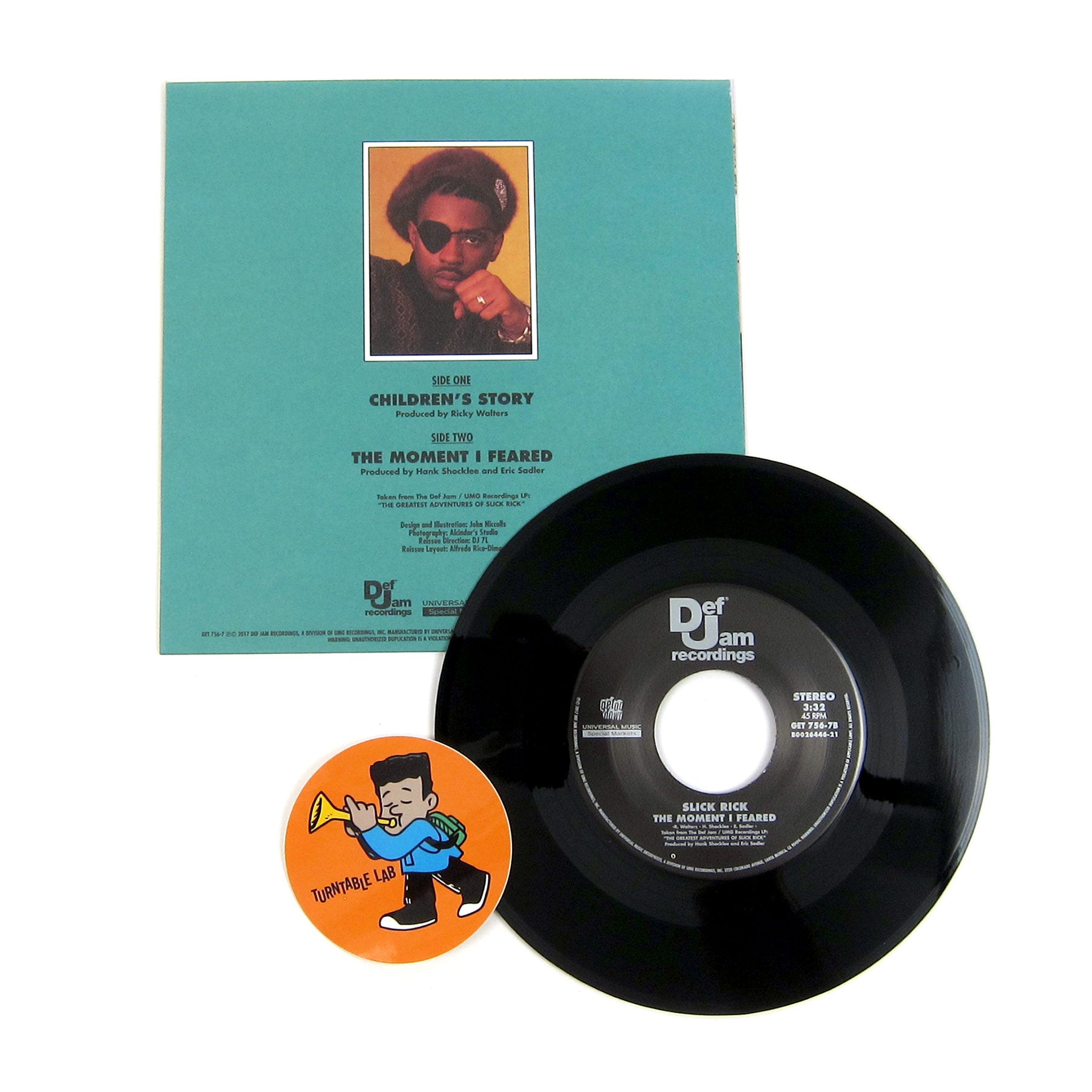 Slick Rick: Children's Story Vinyl 7" — TurntableLab.com