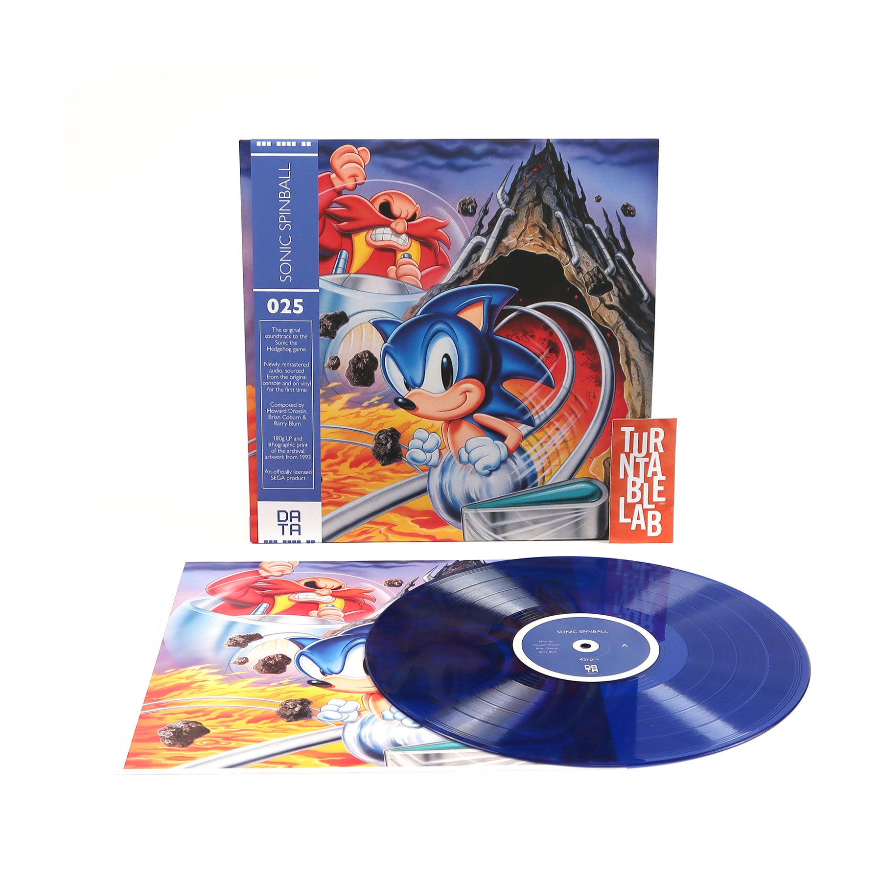 Sonic Spinball: Soundtrack (180g, Colored Vinyl) Vinyl LP ...