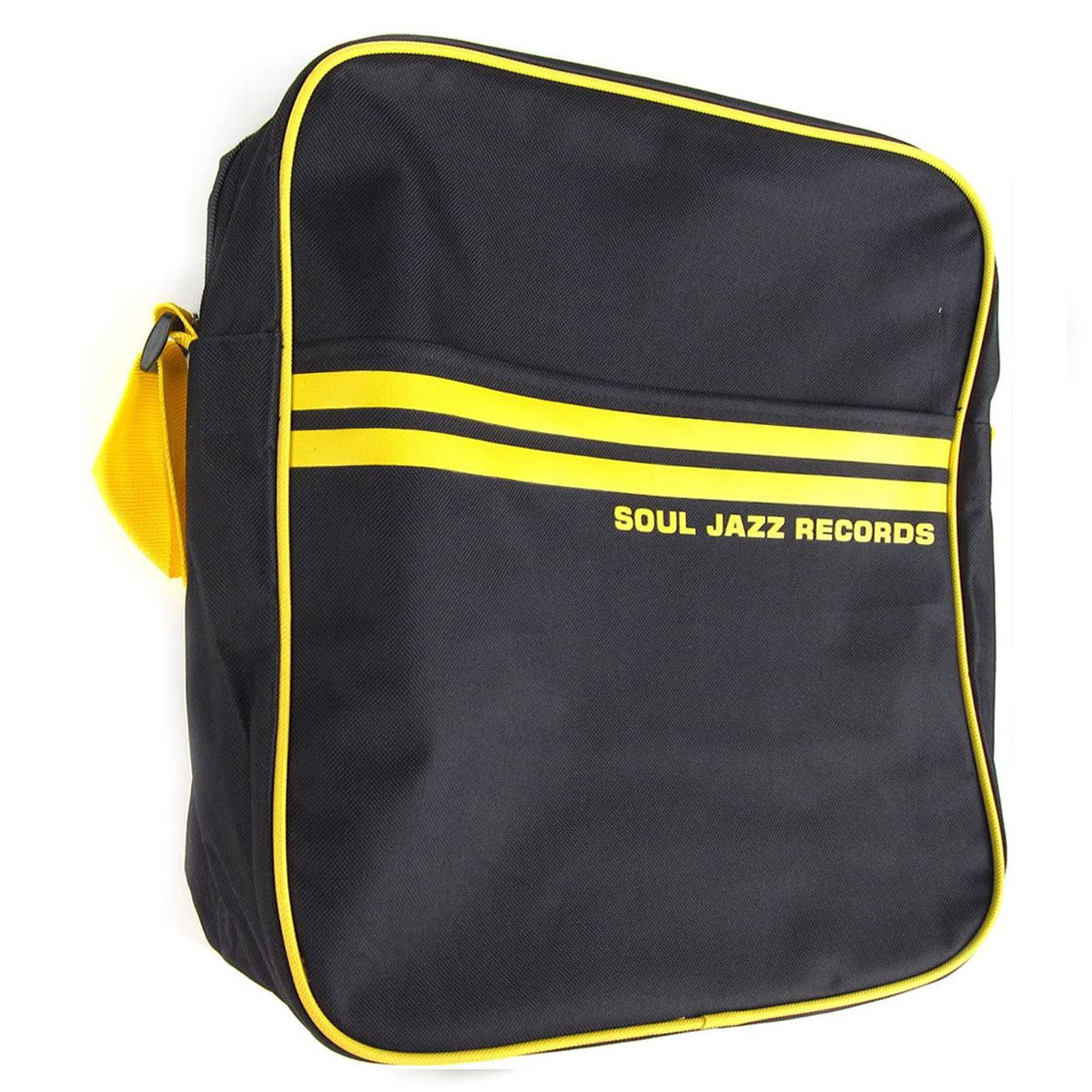 Soul Jazz Records: Record Bag 12" - Black / Yellow — TurntableLab.com
