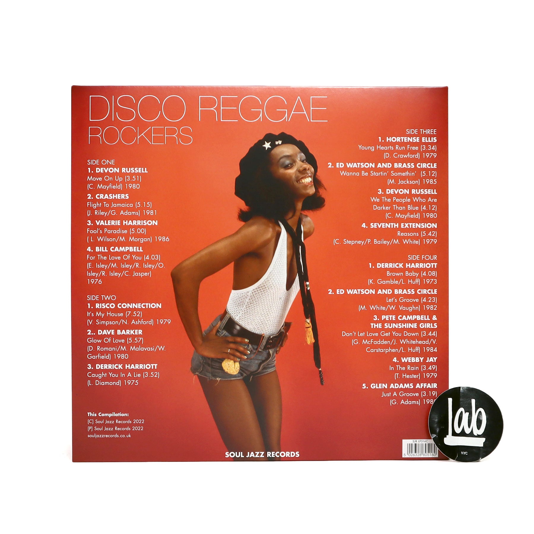 Soul Jazz Records: Disco Reggae Rockers (Colored Vinyl) Vinyl 2LP ...
