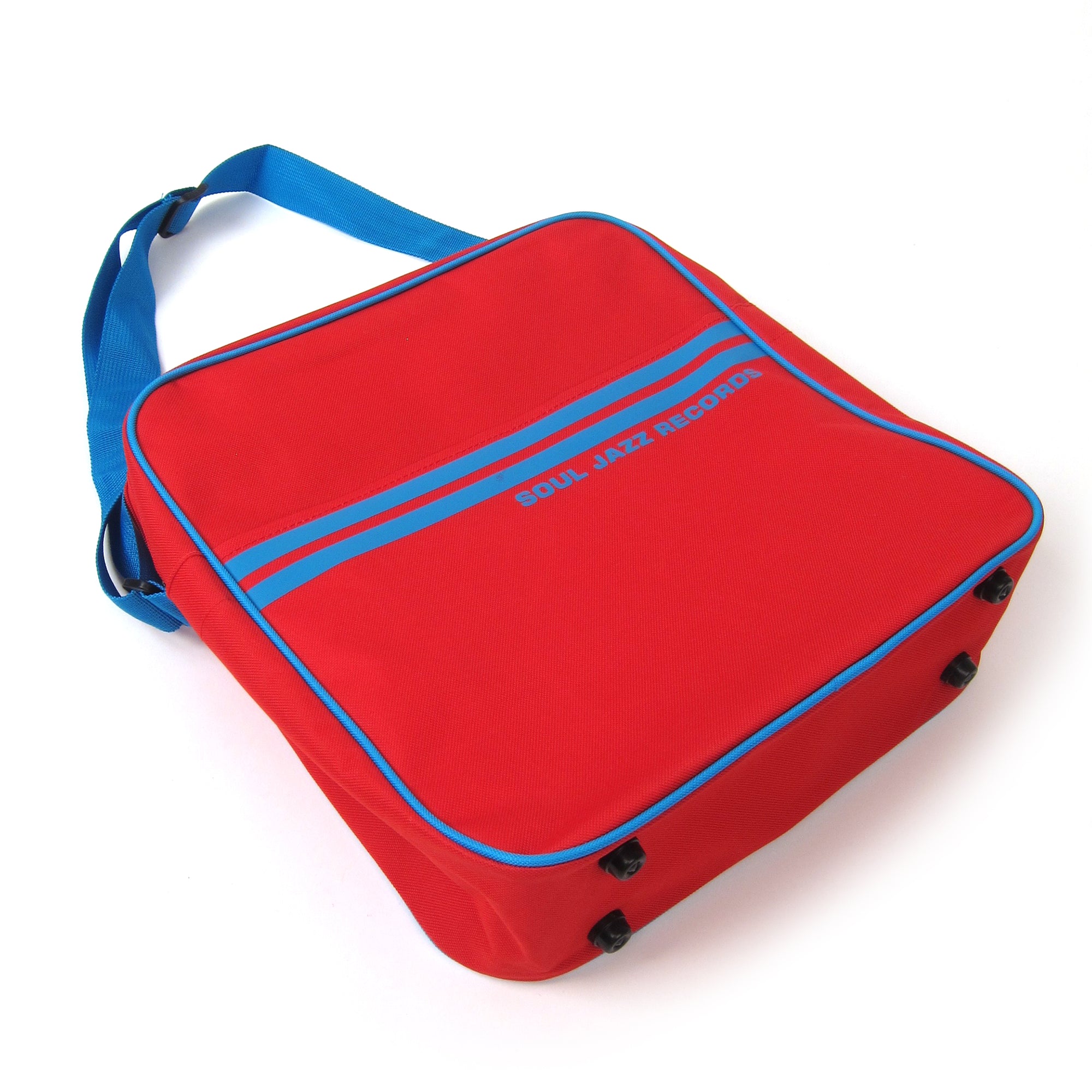 Soul Jazz Records: Record Bag 12" - Red / Blue — TurntableLab.com