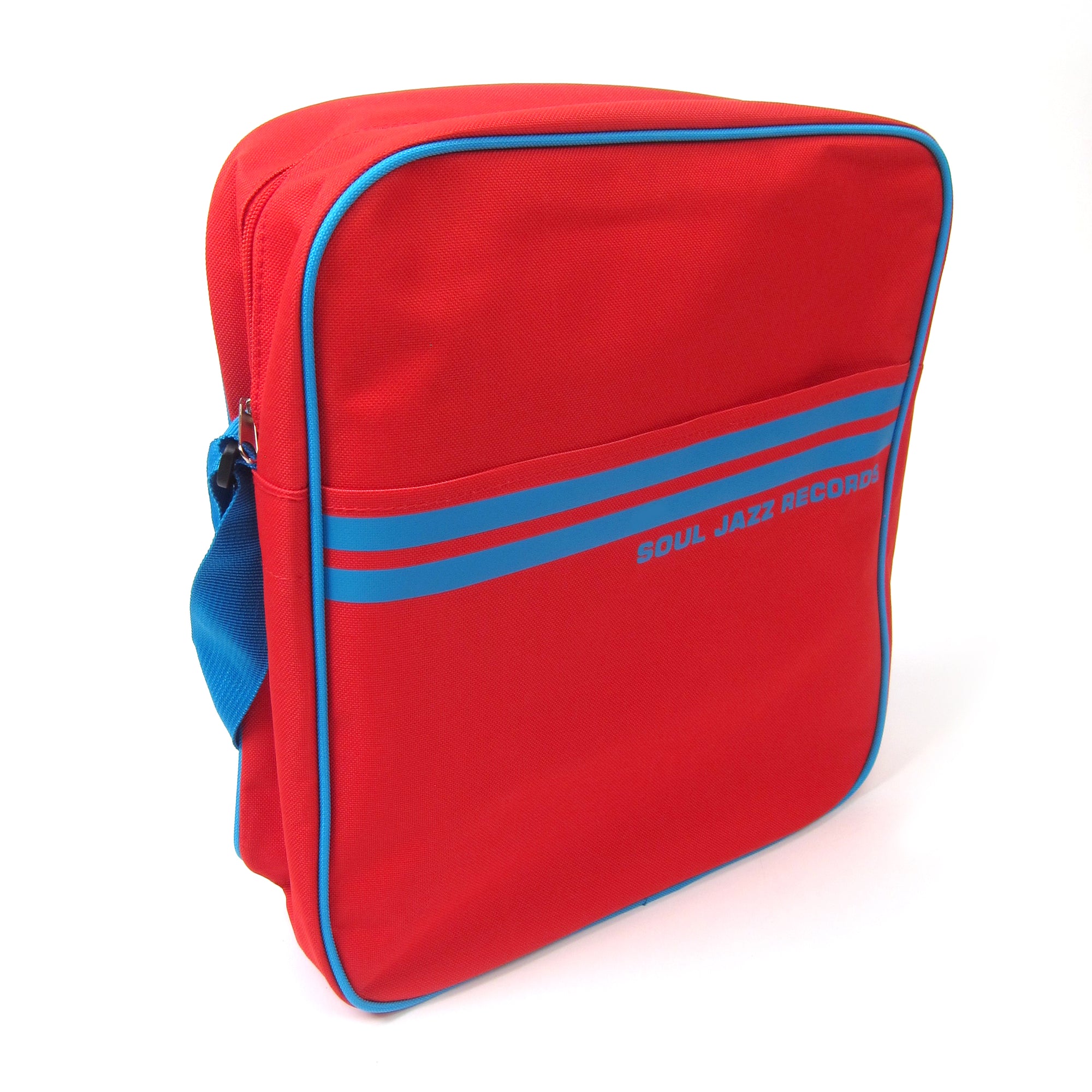 Soul Jazz Records: Record Bag 12" - Red / Blue — TurntableLab.com