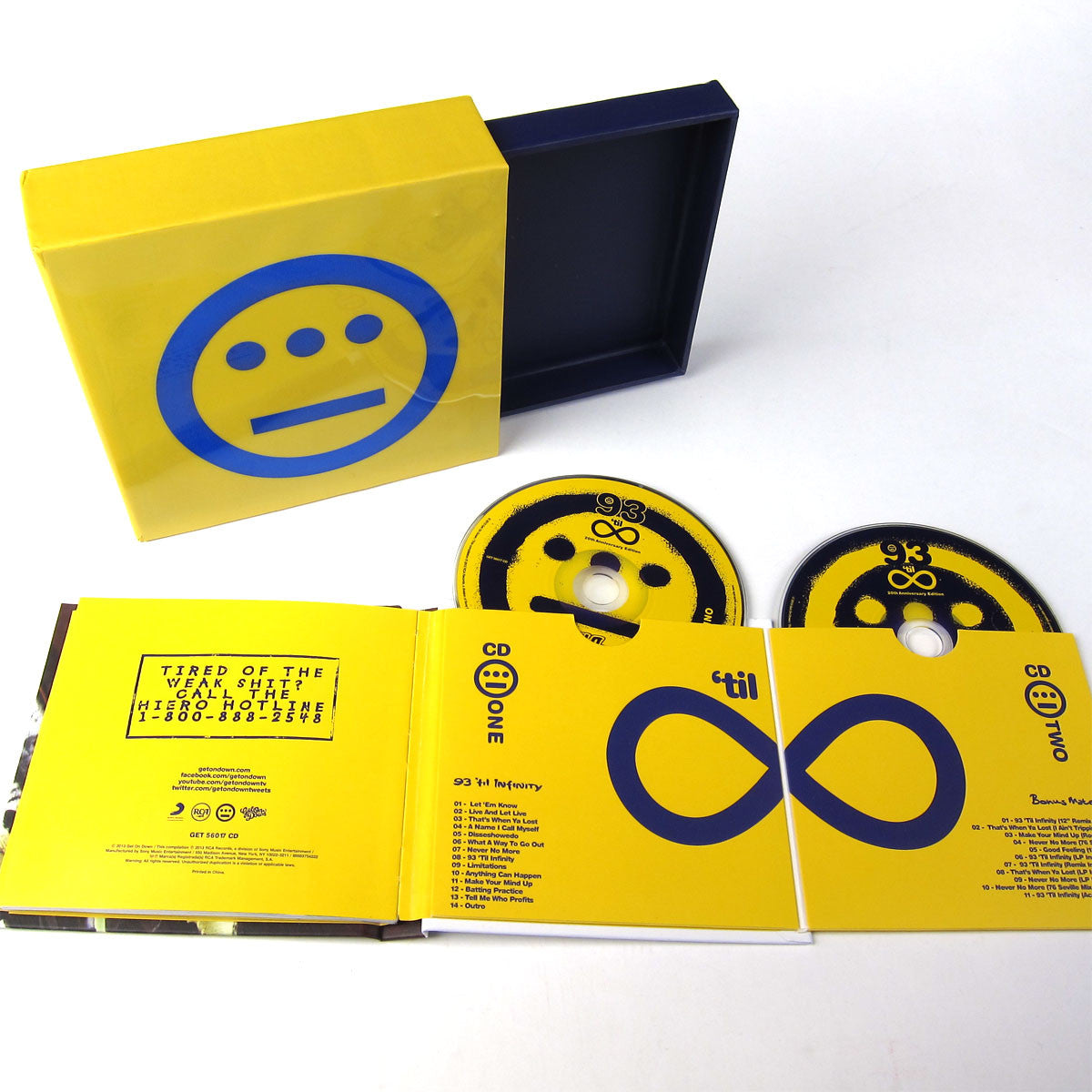 Souls of Mischief: 93 Til Infinity 20th Anniversary CD Boxset ...