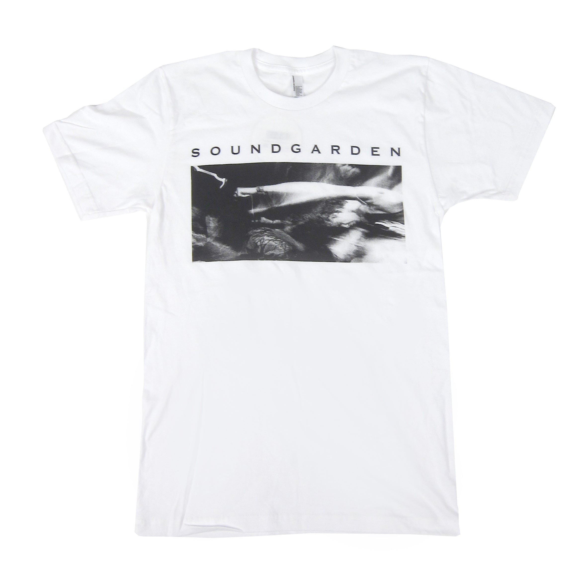 Soundgarden: Fopp Shirt - White — TurntableLab.com