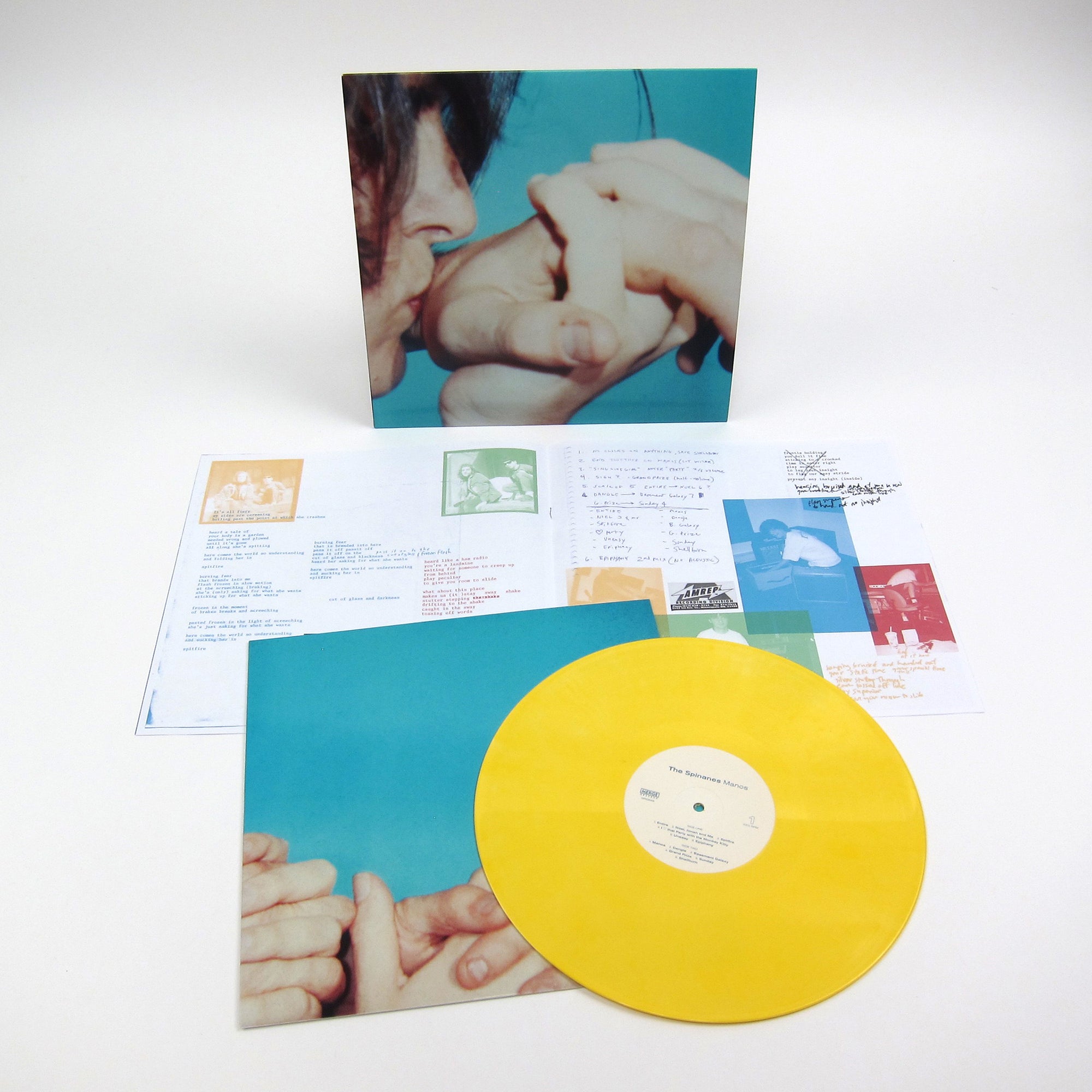 The Spinanes: Manos (Indie Exclusive Yellow Vinyl) Vinyl LP ...