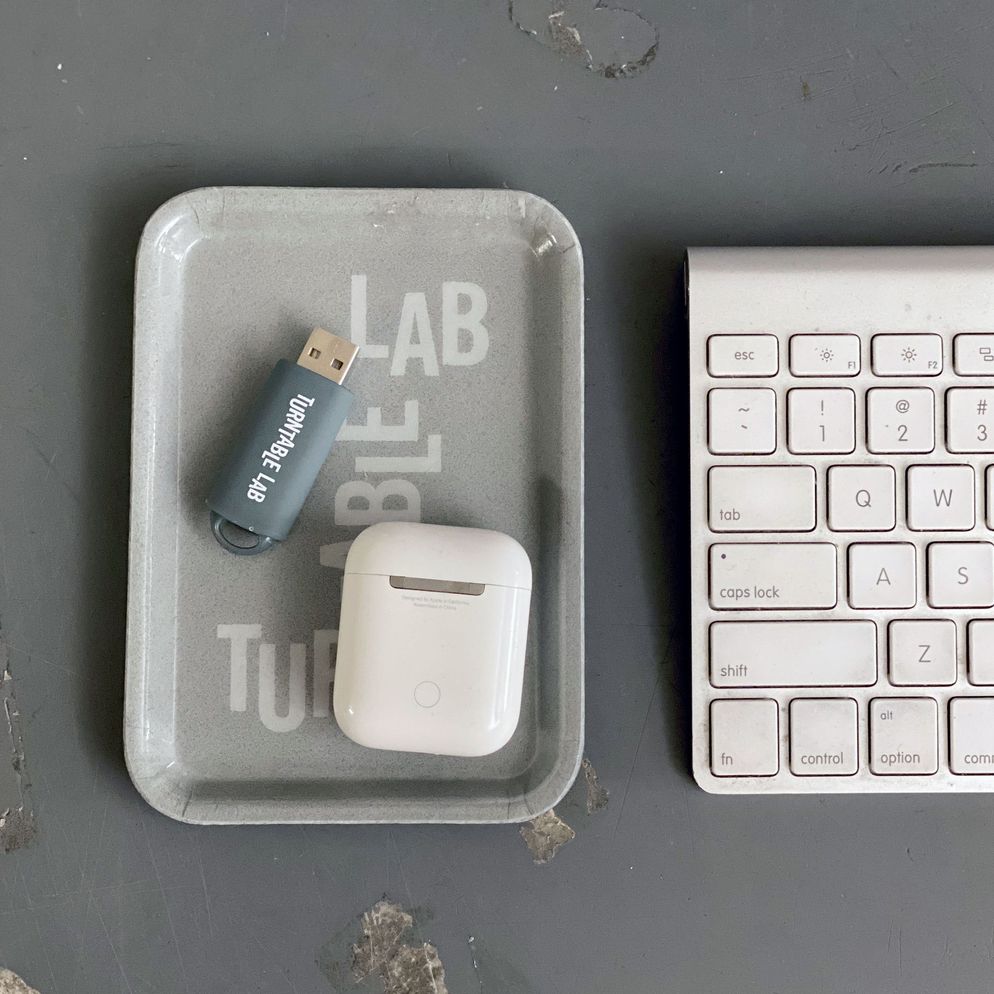 Turntable Lab: Spliffy Accessories Tray - Grey — TurntableLab.com