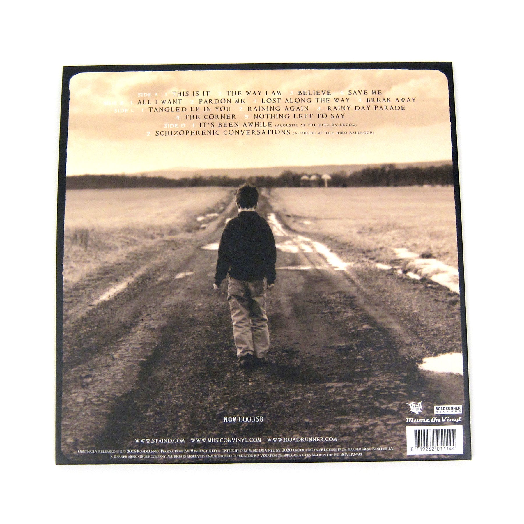 Staind: The Illusion Of Progress (Music On Vinyl 180g, Colored Vinyl ...