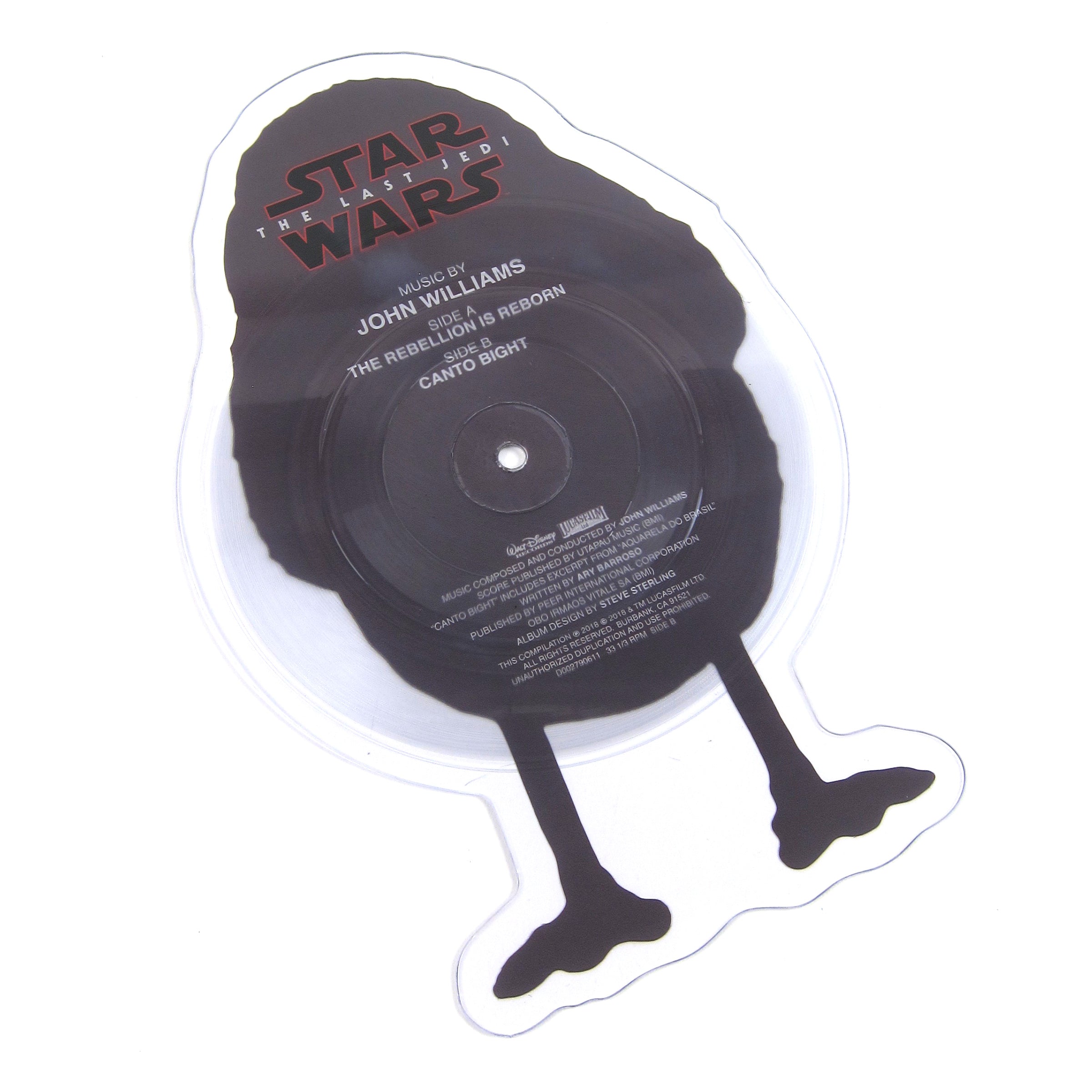 John Williams: Star Wars - The Last Jedi (Pic Disc) Vinyl 10" (Record ...