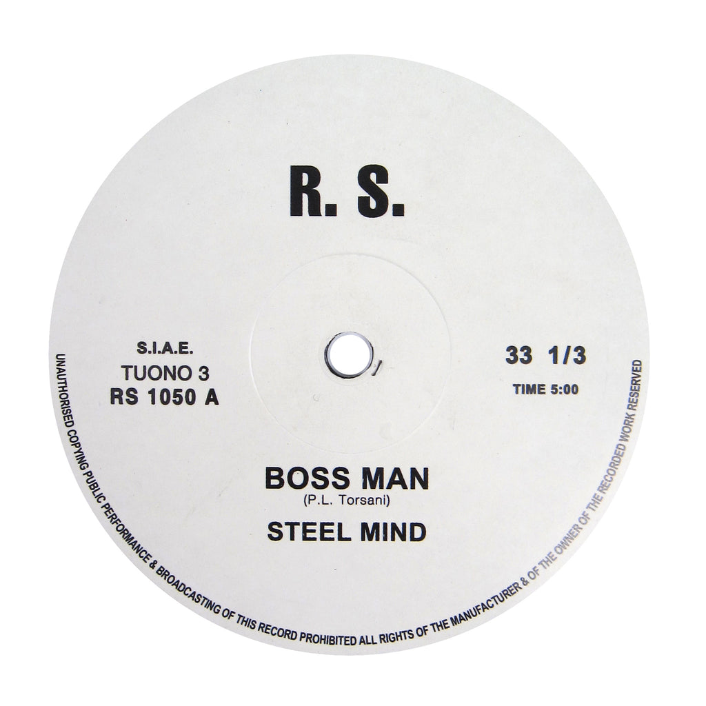 Steel Mind: Boss Man Vinyl 12" – TurntableLab.com