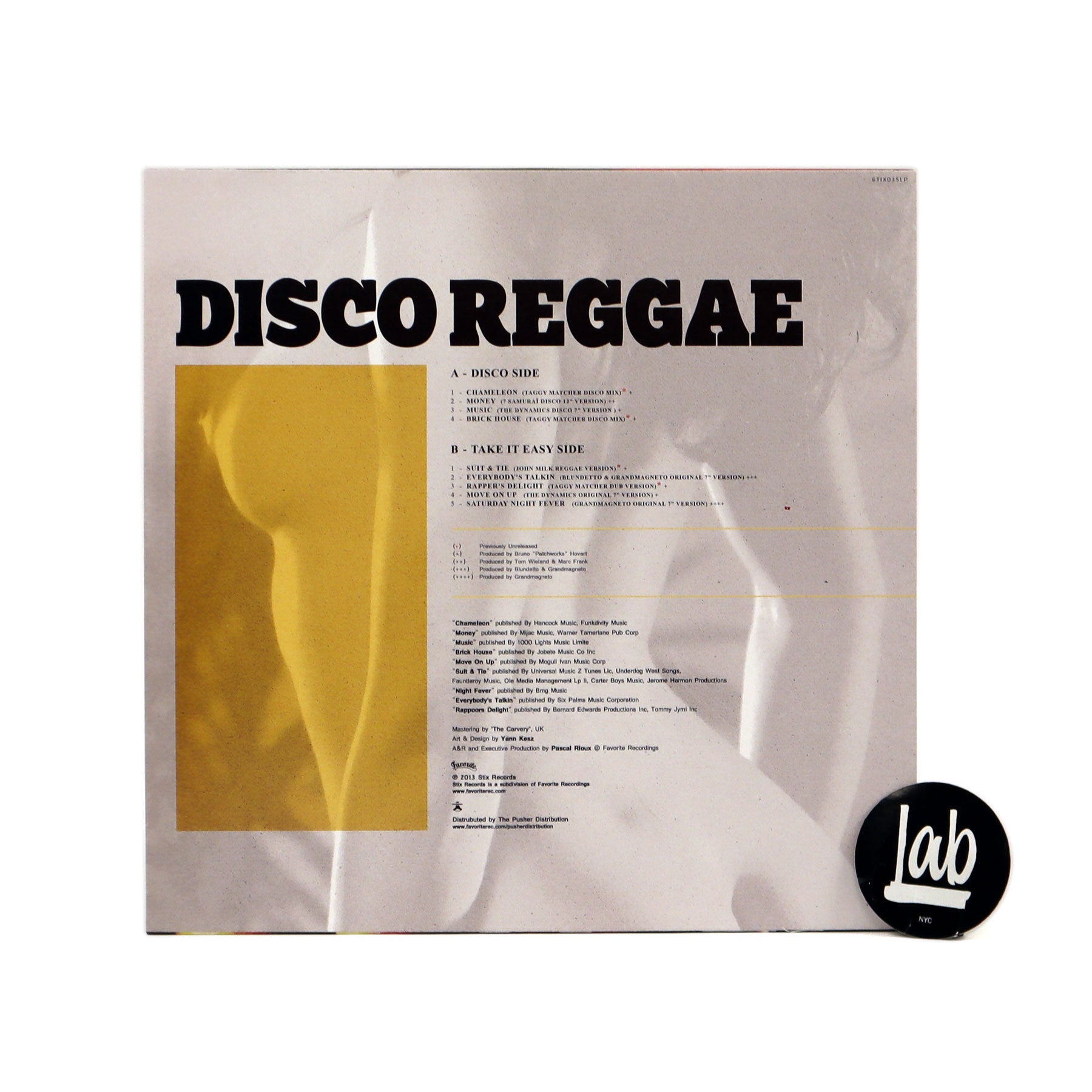 Stix Records: Disco Reggae Volume One Vinyl LP — TurntableLab.com