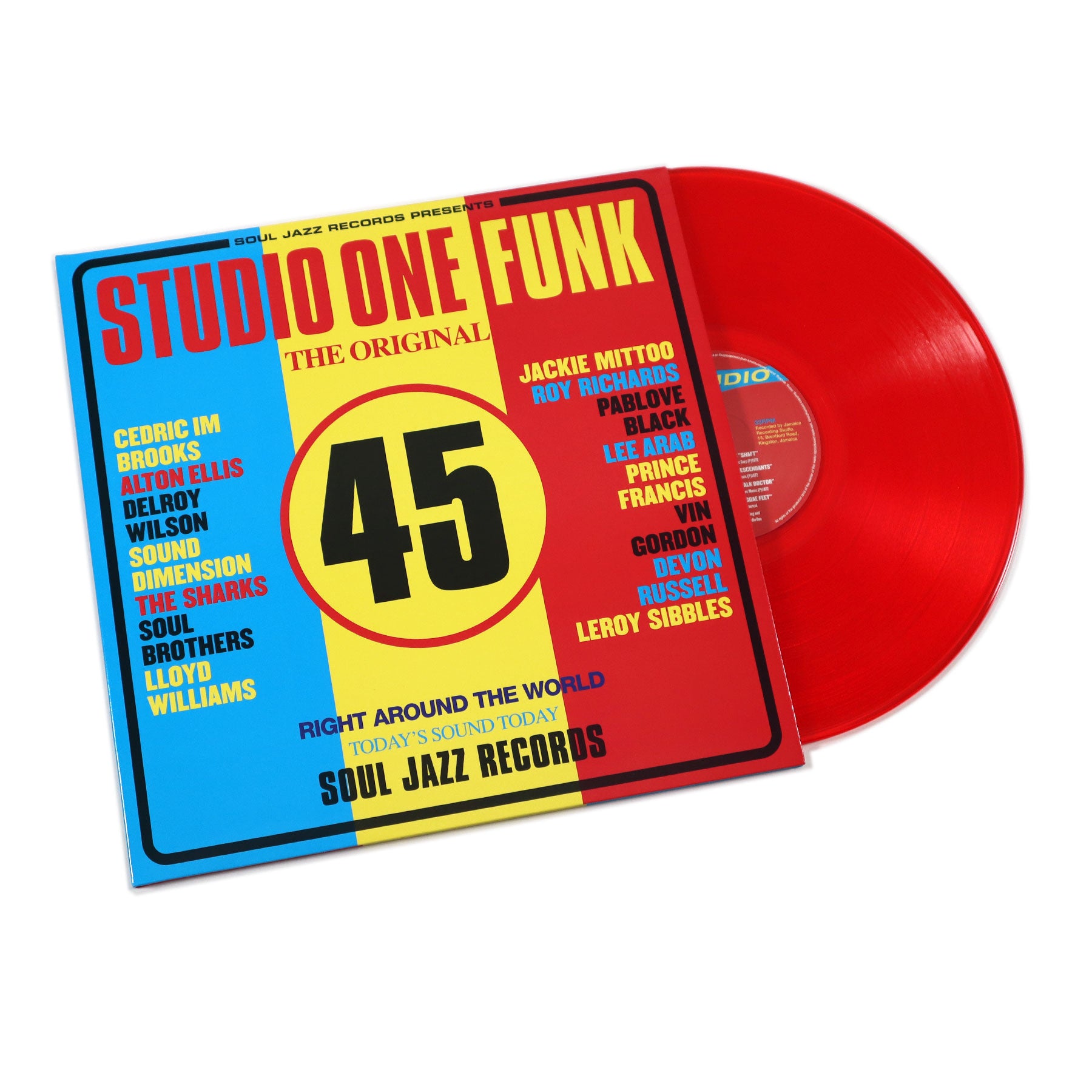 Soul Jazz Records: Studio One Funk (Colored Vinyl) Vinyl 2LP ...