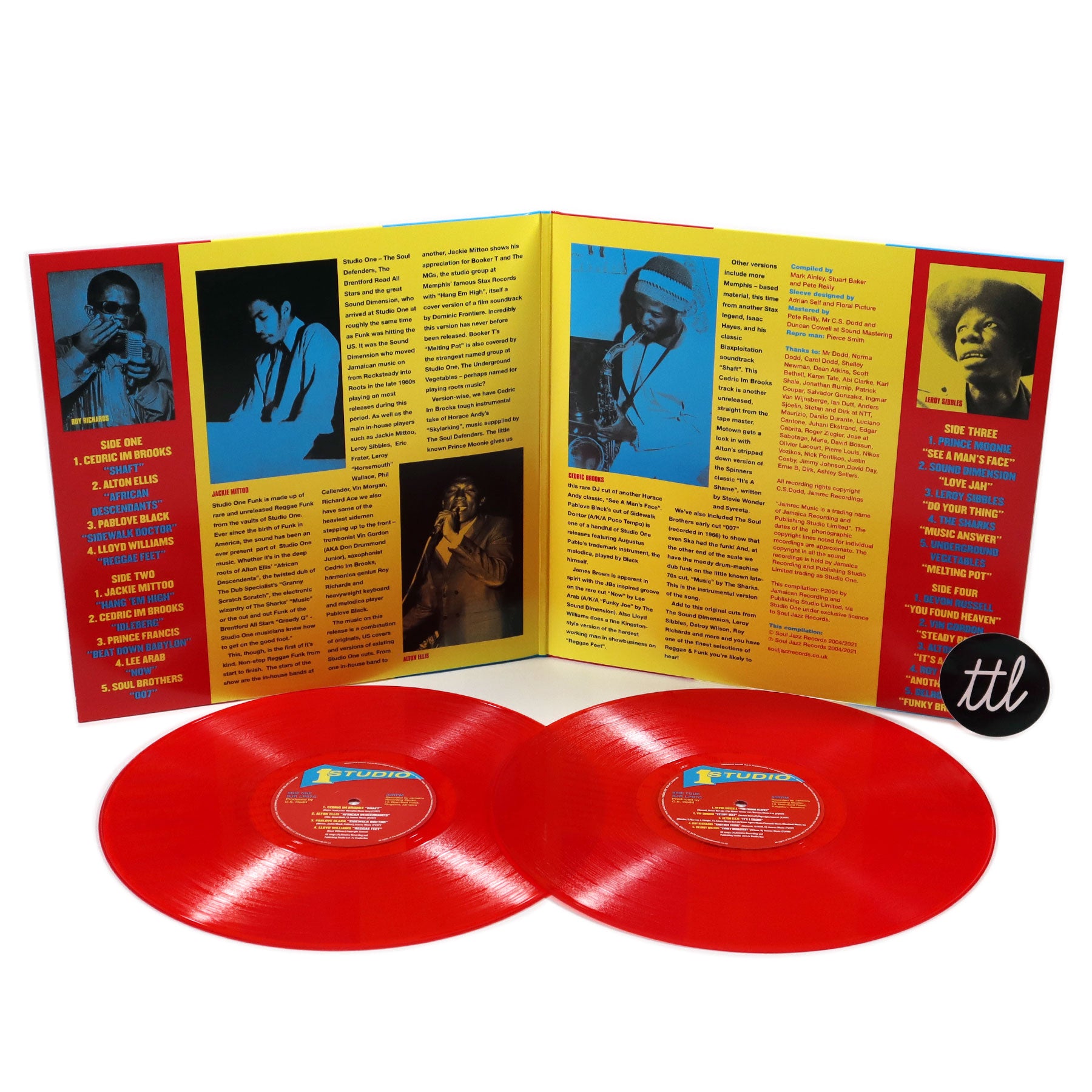 Soul Jazz Records: Studio One Funk (Colored Vinyl) Vinyl 2LP ...