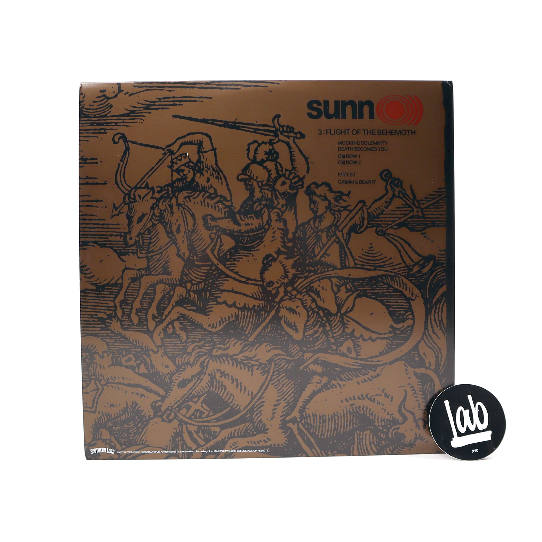 Sunn O))): Flight Of The Behemoth Vinyl 2LP — TurntableLab.com