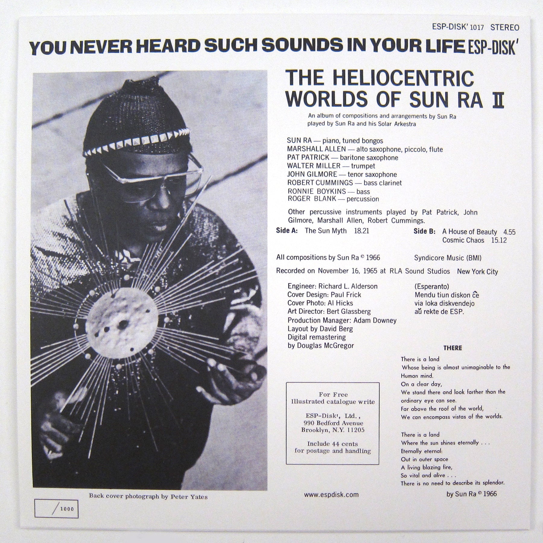 Sun Ra: The Heliocentric Worlds Of Sun Ra Vol.2 Vinyl LP — TurntableLab.com