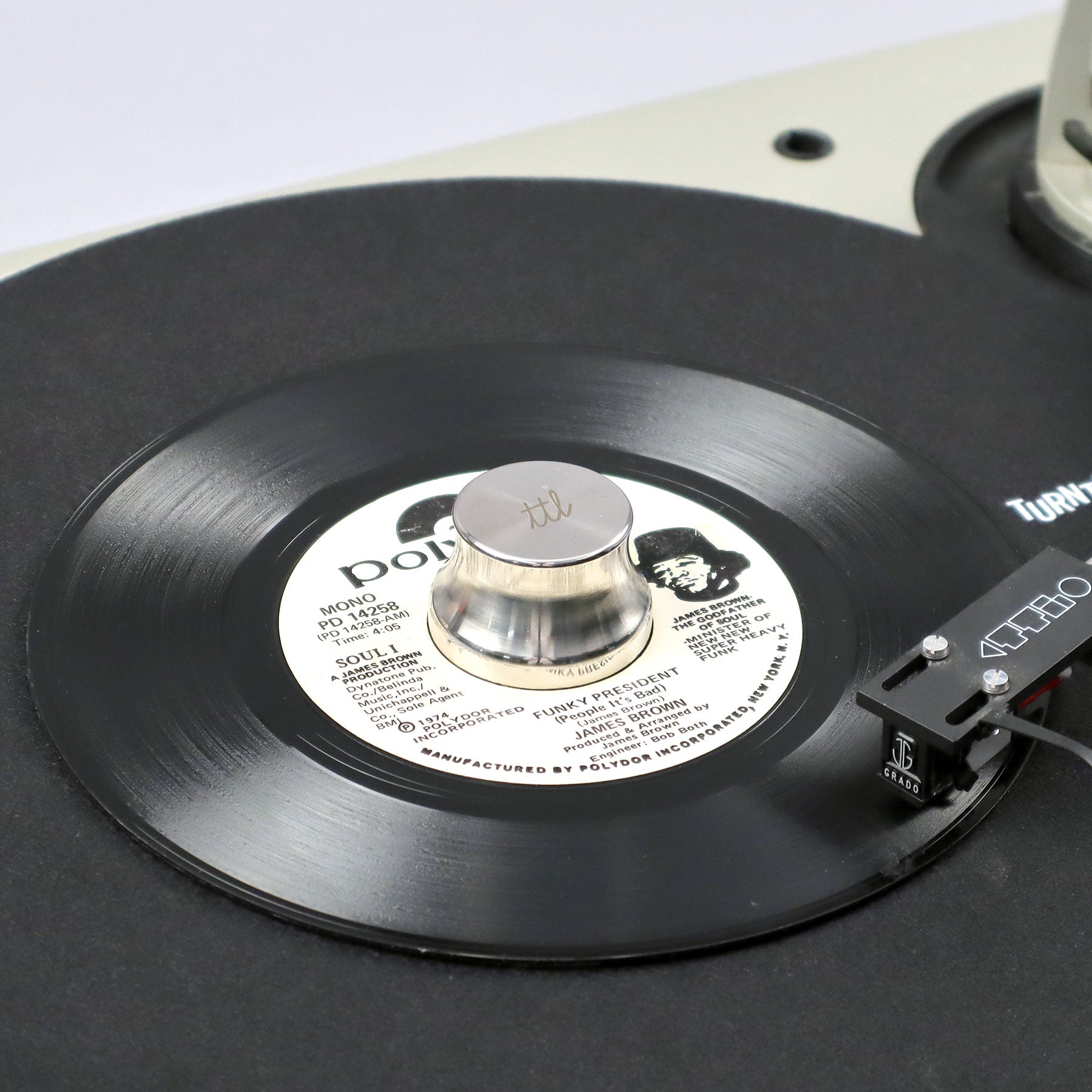 Sure Shot: 45 Record Adaptor - Turntable Lab Edition — TurntableLab.com