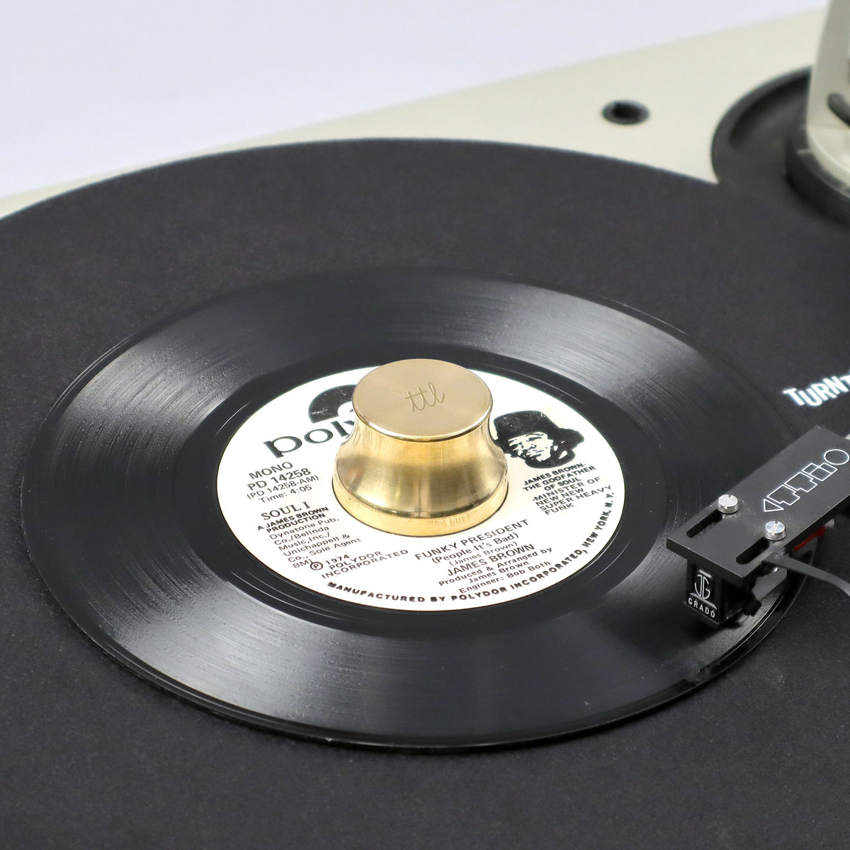 Sure Shot: 45 Record Adaptor - Turntable Lab Edition — TurntableLab.com