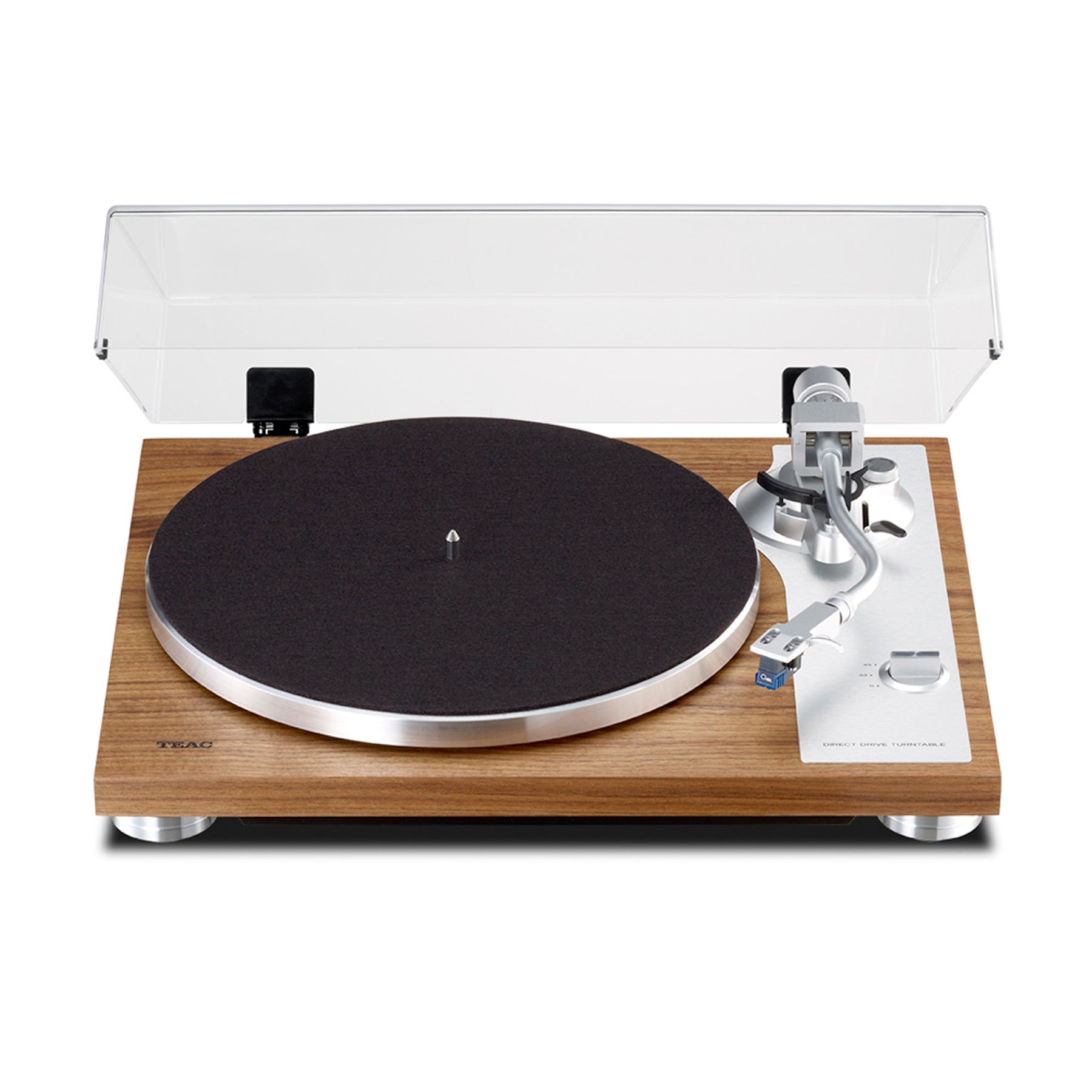 Teac: TN-4D-SE Direct Drive Turntable - Walnut — TurntableLab.com