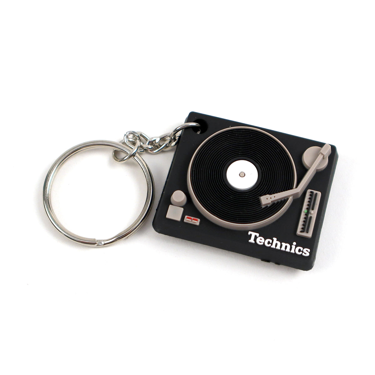 Technics: 1210 Deck Keychain - Black — TurntableLab.com
