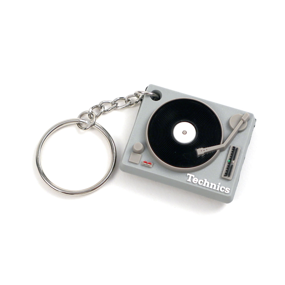 Technics: 1200 Deck Keychain - Silver — TurntableLab.com
