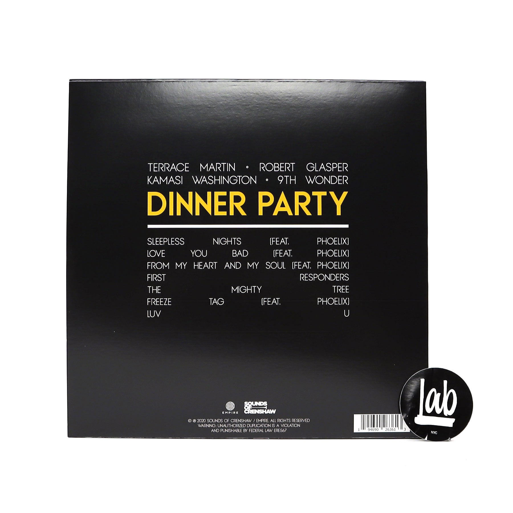 Dinner Party: Dinner Party (Terrace Martin, Robert Glasper, 9th Wonder ...