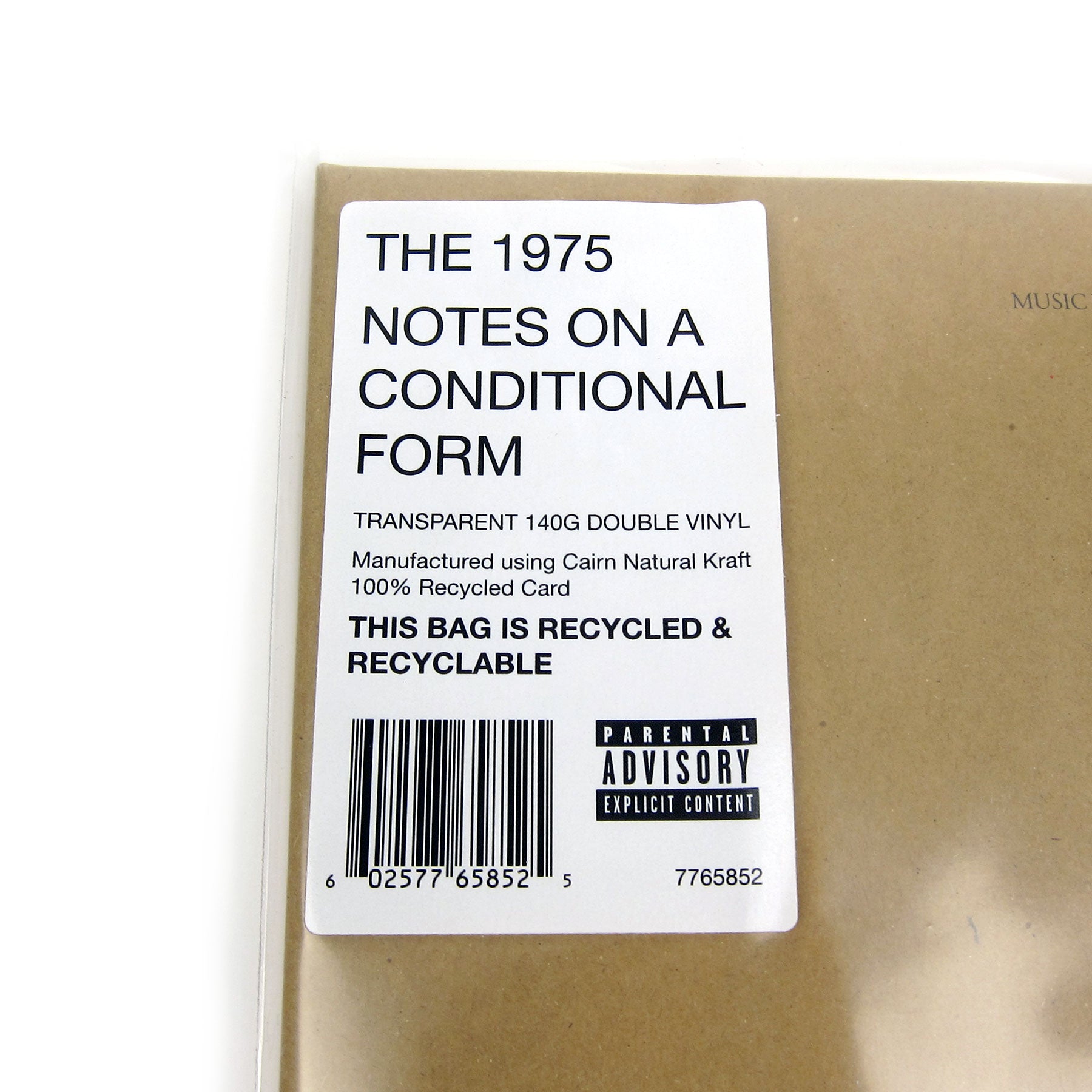 The 1975: Notes On A Conditional Form (Colored Vinyl) Vinyl 2LP ...