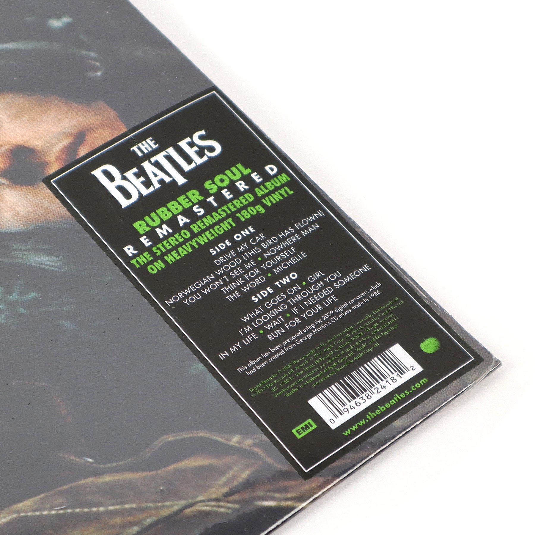 The Beatles: Rubber Soul (180g, Remastered) LP — TurntableLab.com