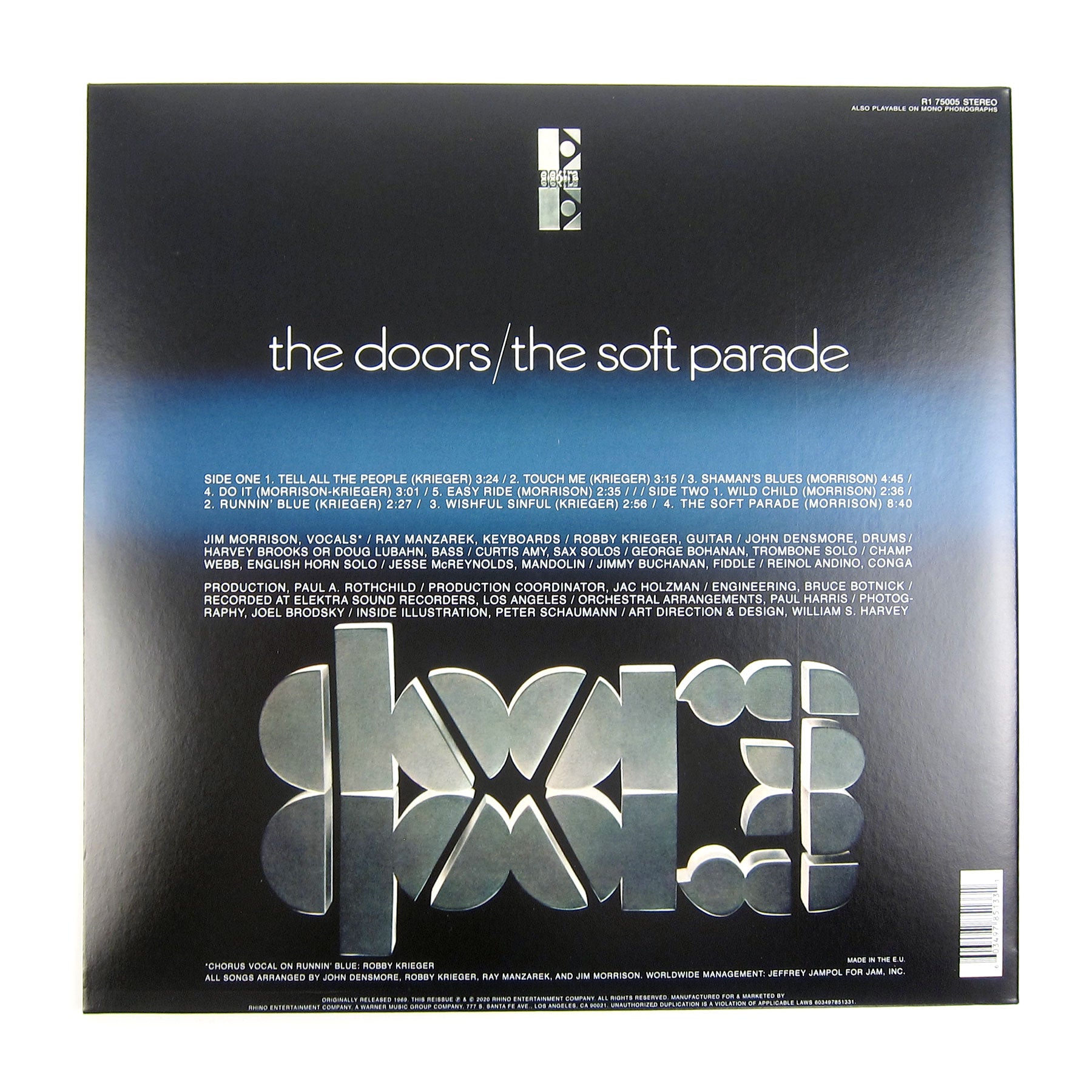 The Doors: Soft Parade - 50th Anniversary Remaster Edition (180g) Viny ...
