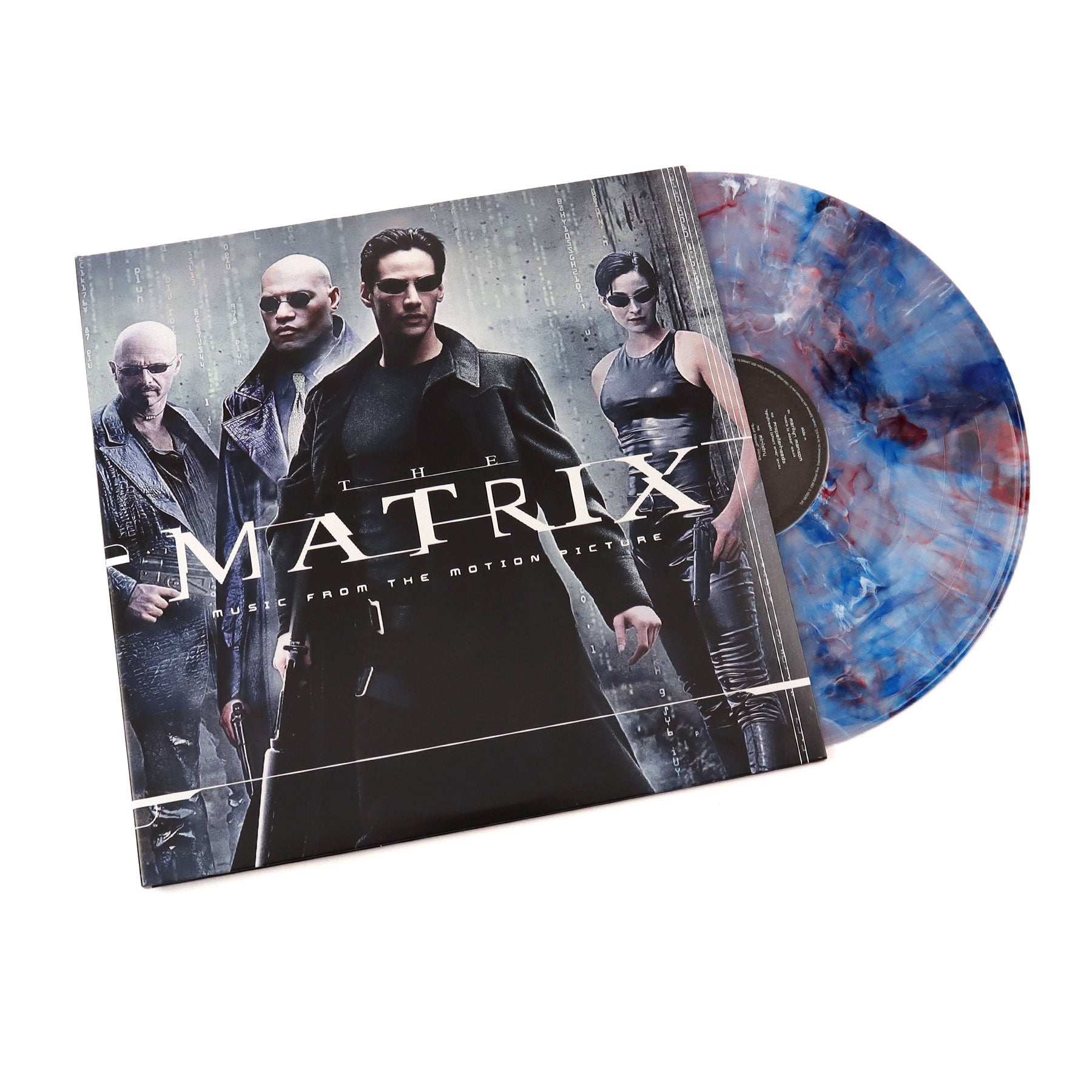 The Matrix: Music From The Motion Picture (Red & Blue Clear Swirl Viny ...