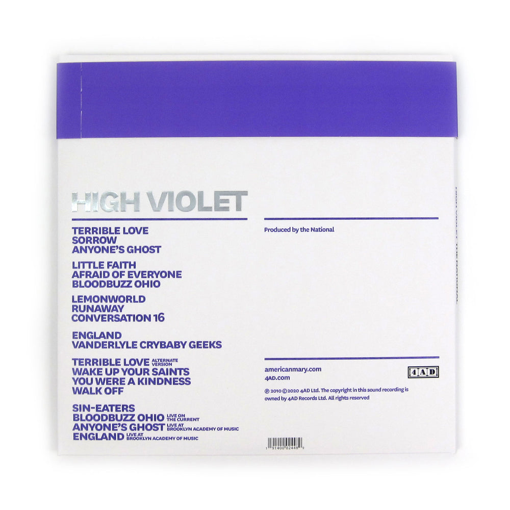 The National High Violet Expanded Edition