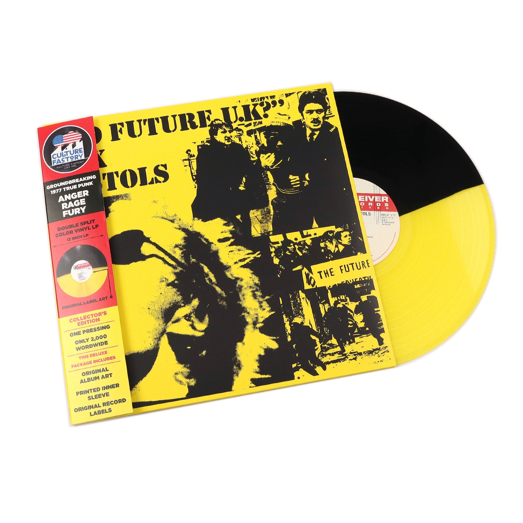 Sex Pistols No Future Uk Indie Exclusive Colored Vinyl Vinyl Lp 1087