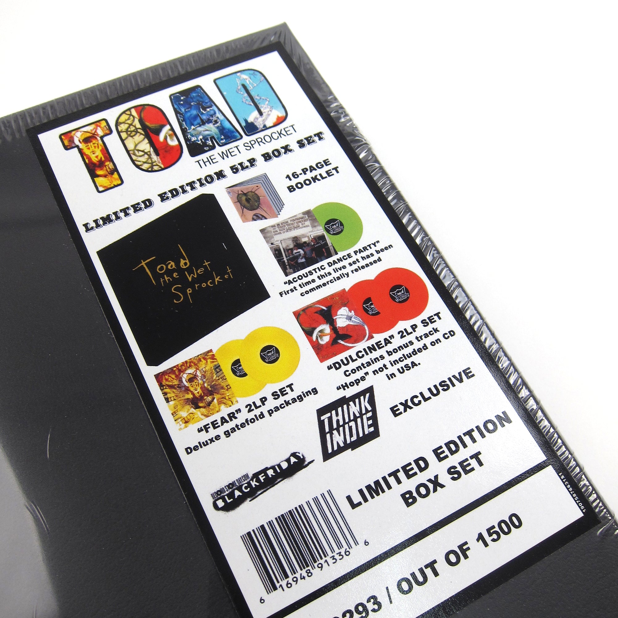 Toad The Wet Sprocket: Toad The Wet Sprocket Vinyl 5LP Boxset (Record ...