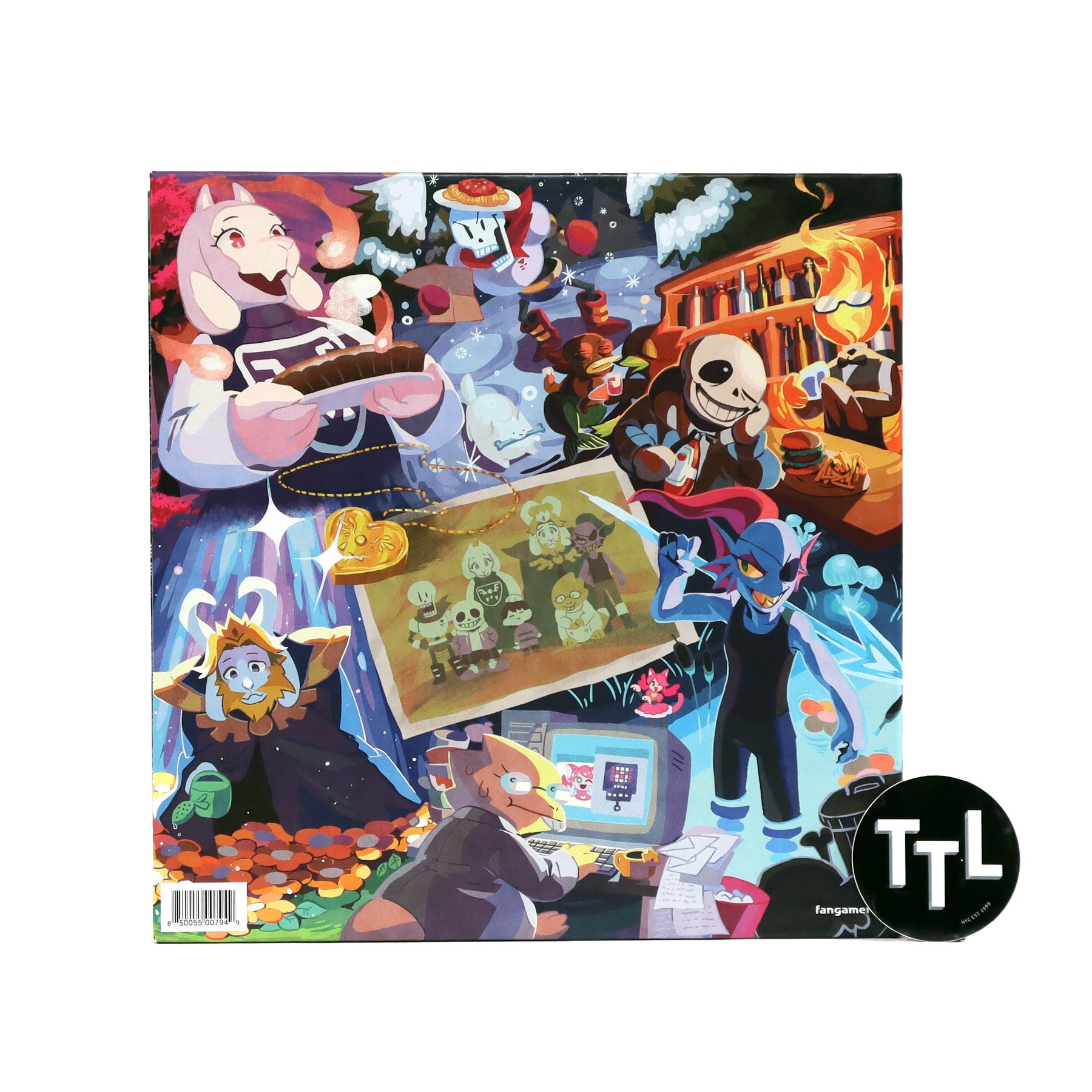 Toby Fox: Undertale Complete Soundtrack (Colored Vinyl) Vinyl 5LP Boxs ...