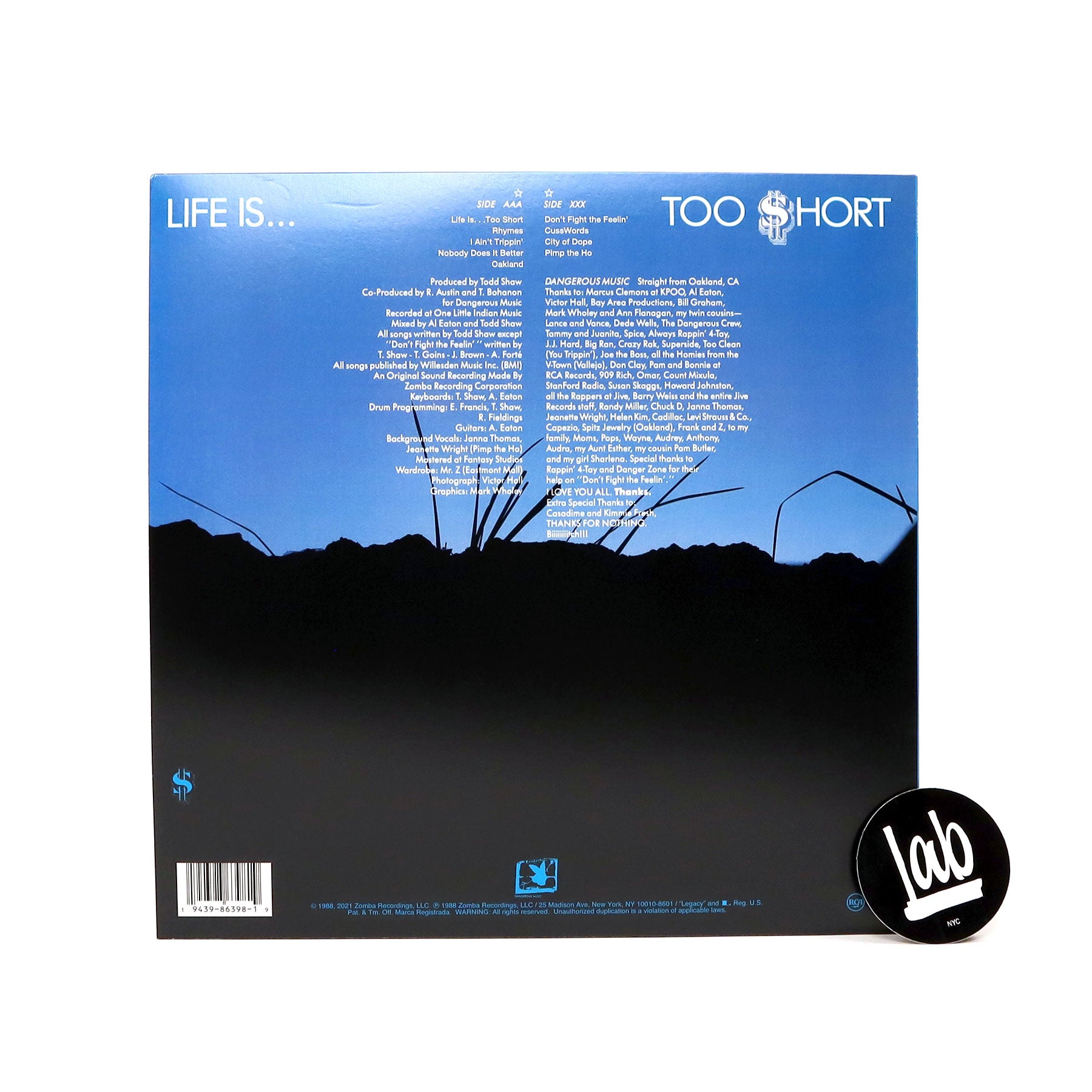Too Short: Life Is...Too Short Vinyl LP — TurntableLab.com