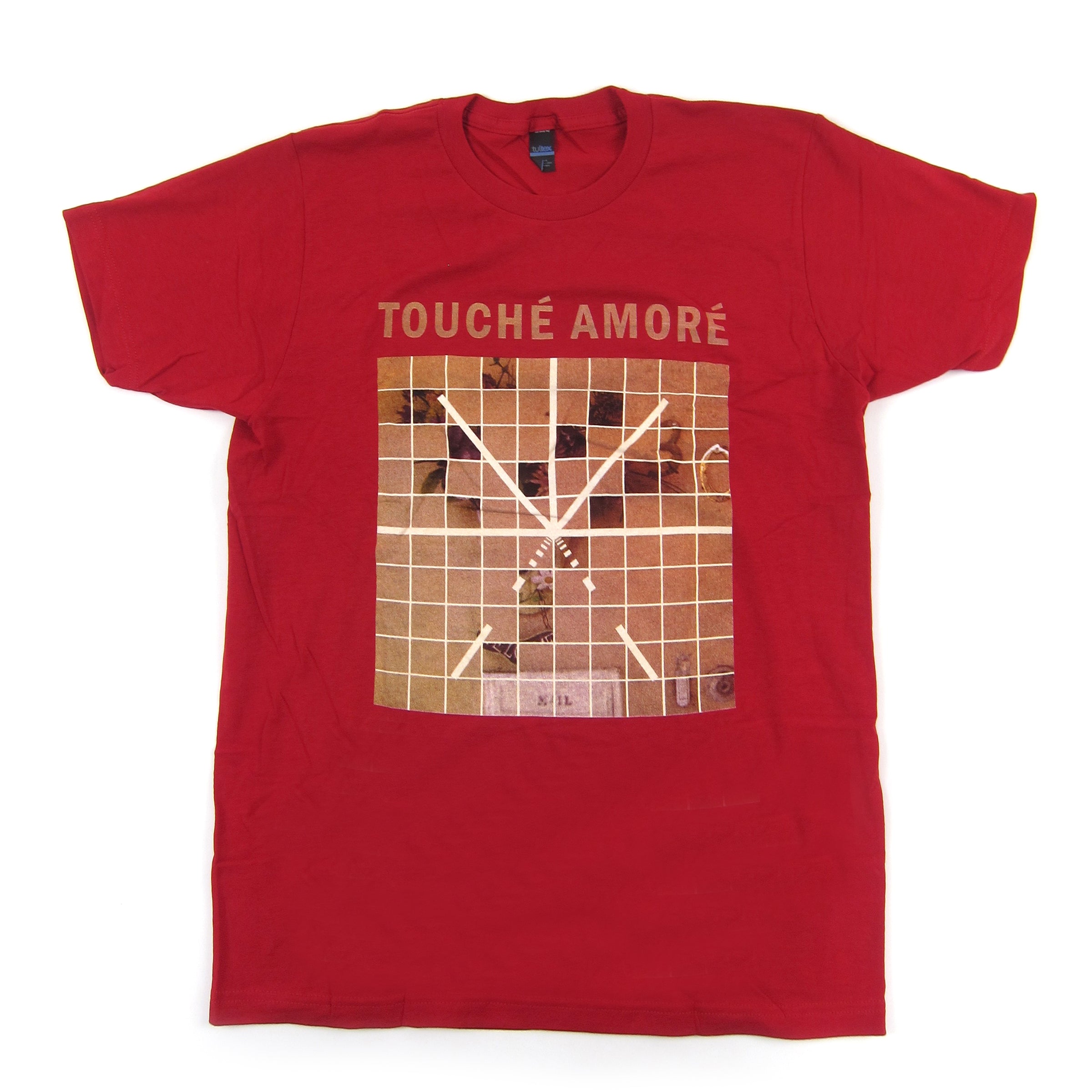 Touche Amore: Stage Four Album Art Shirt - Cardinal — TurntableLab.com