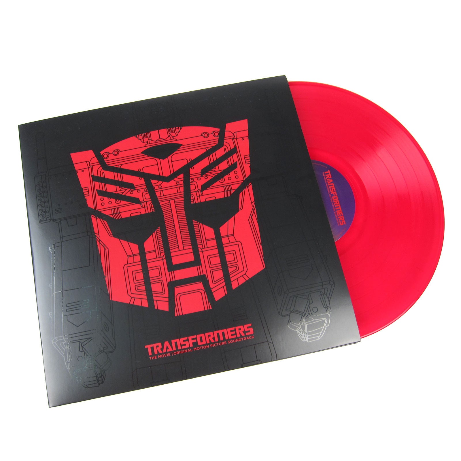 Transformers: The Movie Soundtrack (Colored Vinyl) Vinyl 2LP (Record S ...