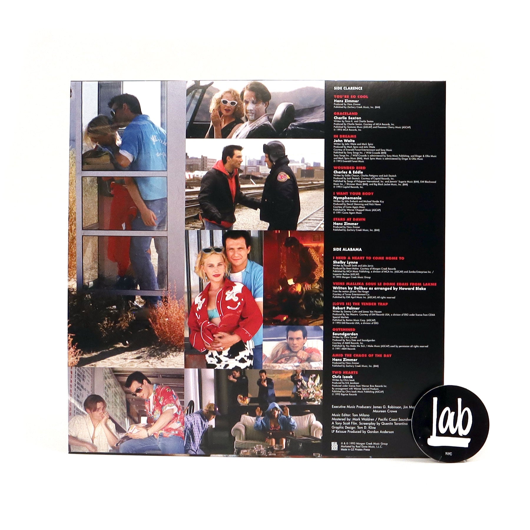 True Romance: Motion Picture Soundtrack (Alabama Worley Colored Vinyl ...