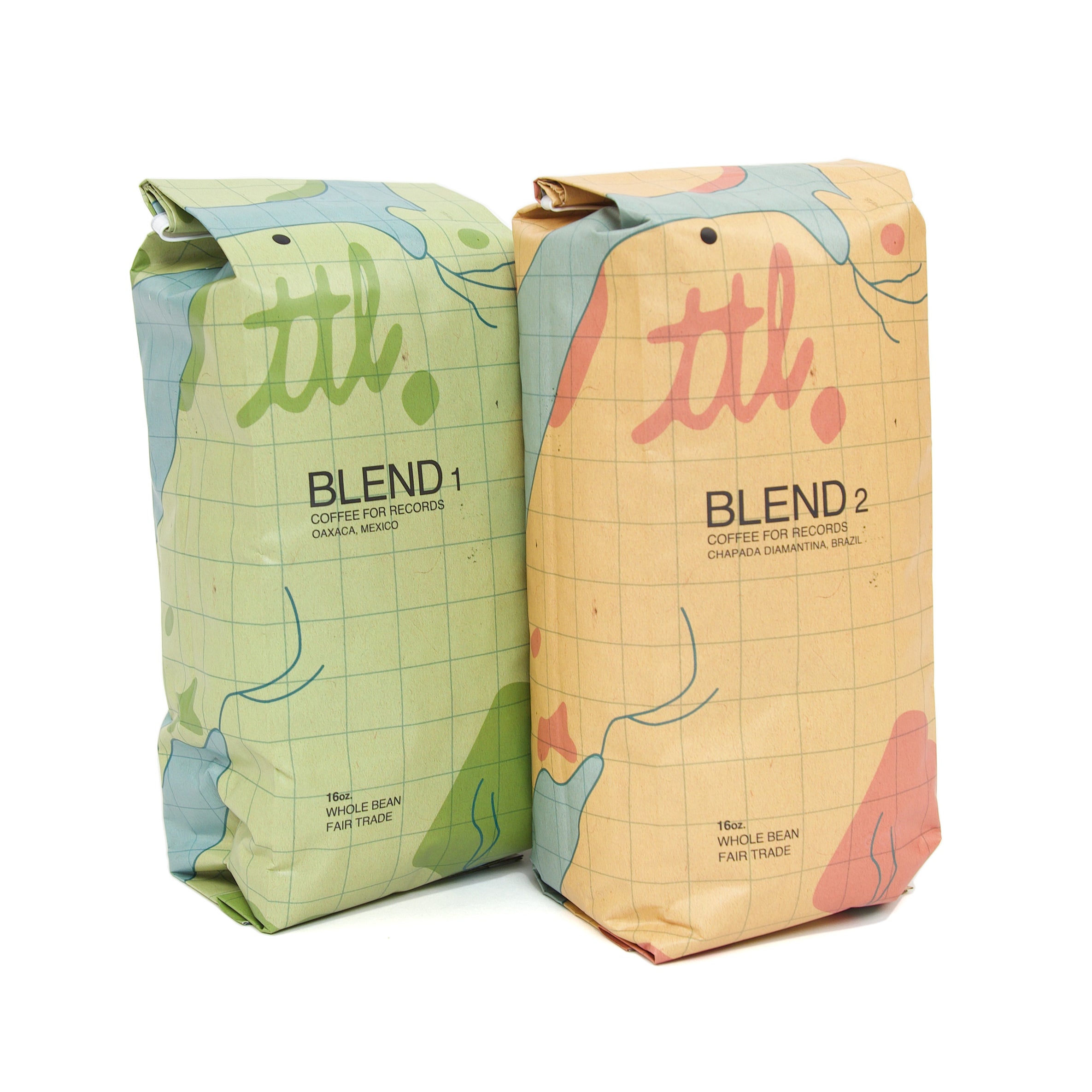 Turntable Lab: Coffee For Records - Whole Bean / 1 lb — TurntableLab.com