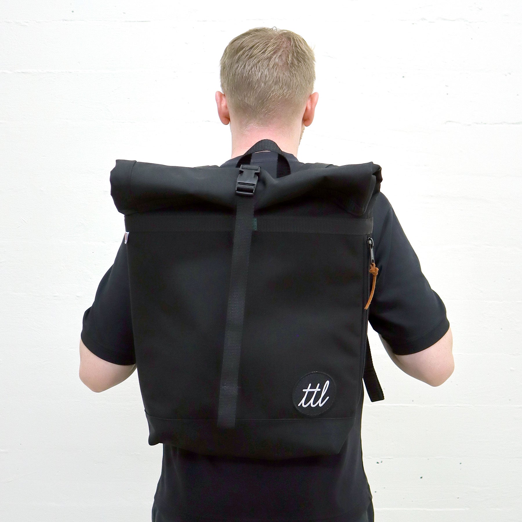 Turntable Lab: TTL Roll-Top Backpack - Condensed Size — TurntableLab.com