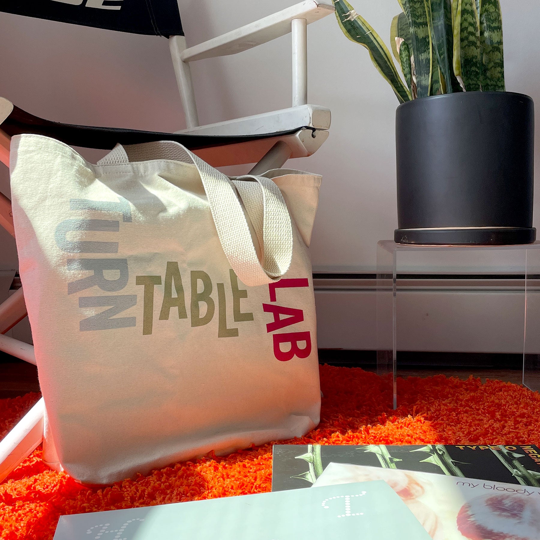 Turntable Lab: Revisited 03 Tote Bag - Natural — TurntableLab.com