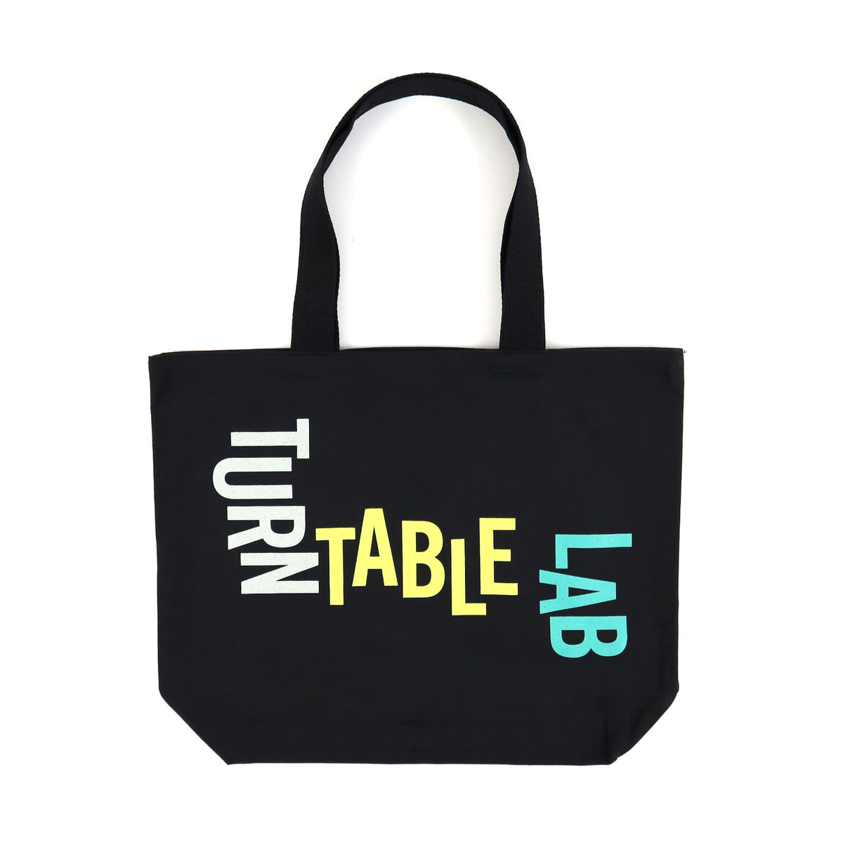 Turntable Lab: Revisited 02 Tote Bag - Black — TurntableLab.com