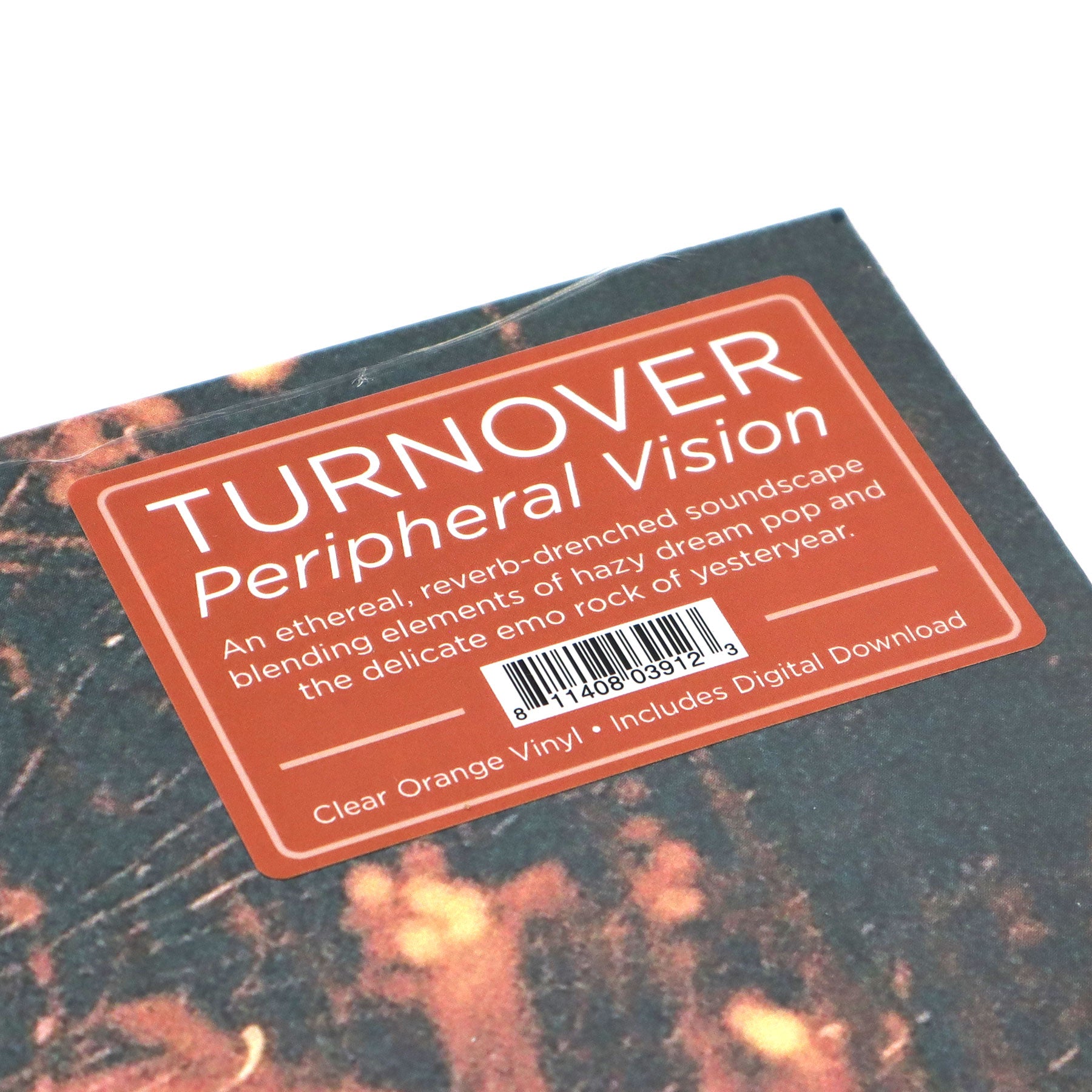Turnover: Peripheral Vision (Clear Orange Colored Vinyl) Vinyl LP ...