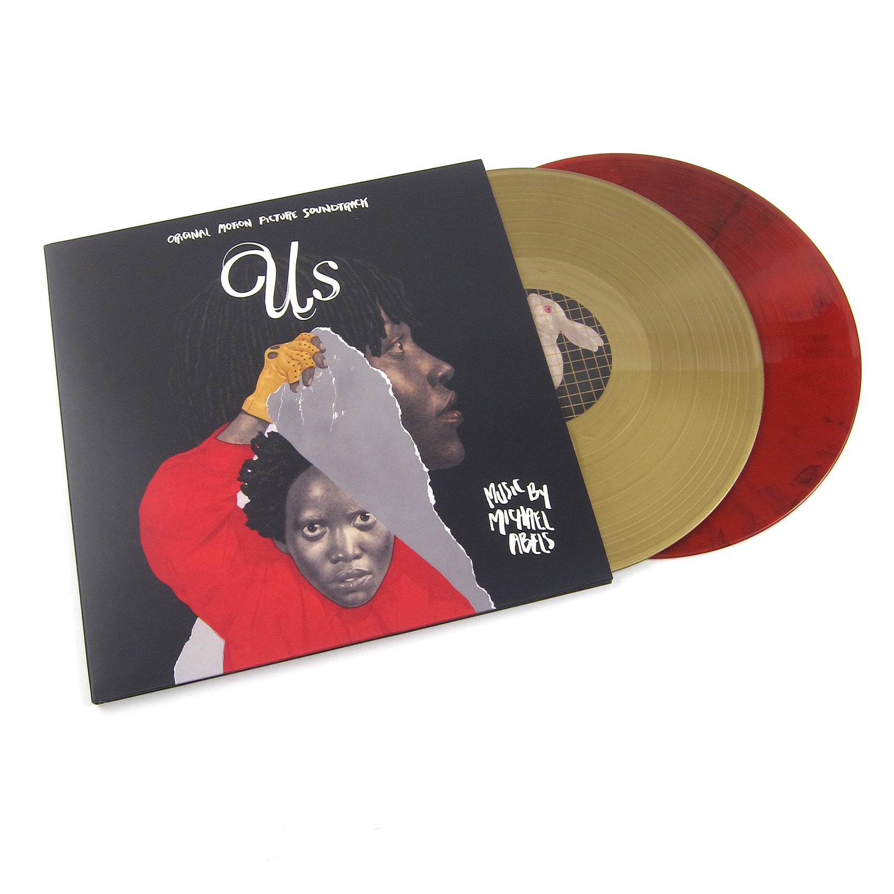 Michael Abels: Us Soundtrack (180g, Red & Gold Vinyl) Vinyl 2LP ...