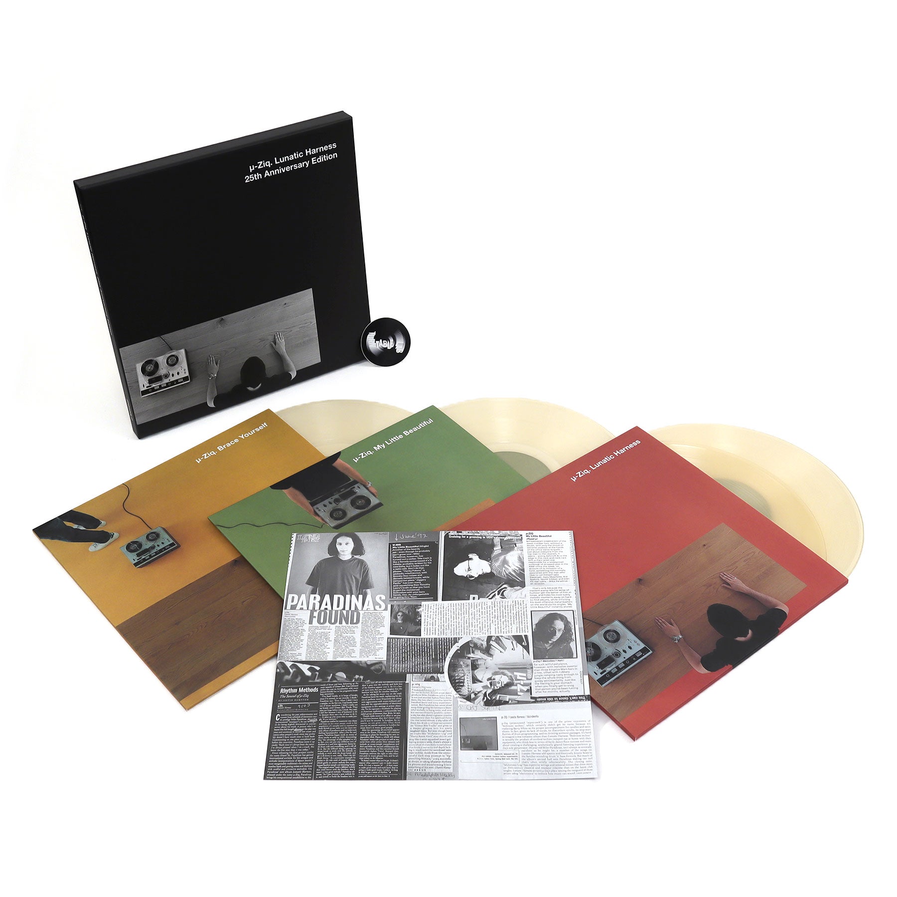 u-Ziq: Lunatic Harness (Indie Exclusive Colored Vinyl) Vinyl 4LP Boxse ...