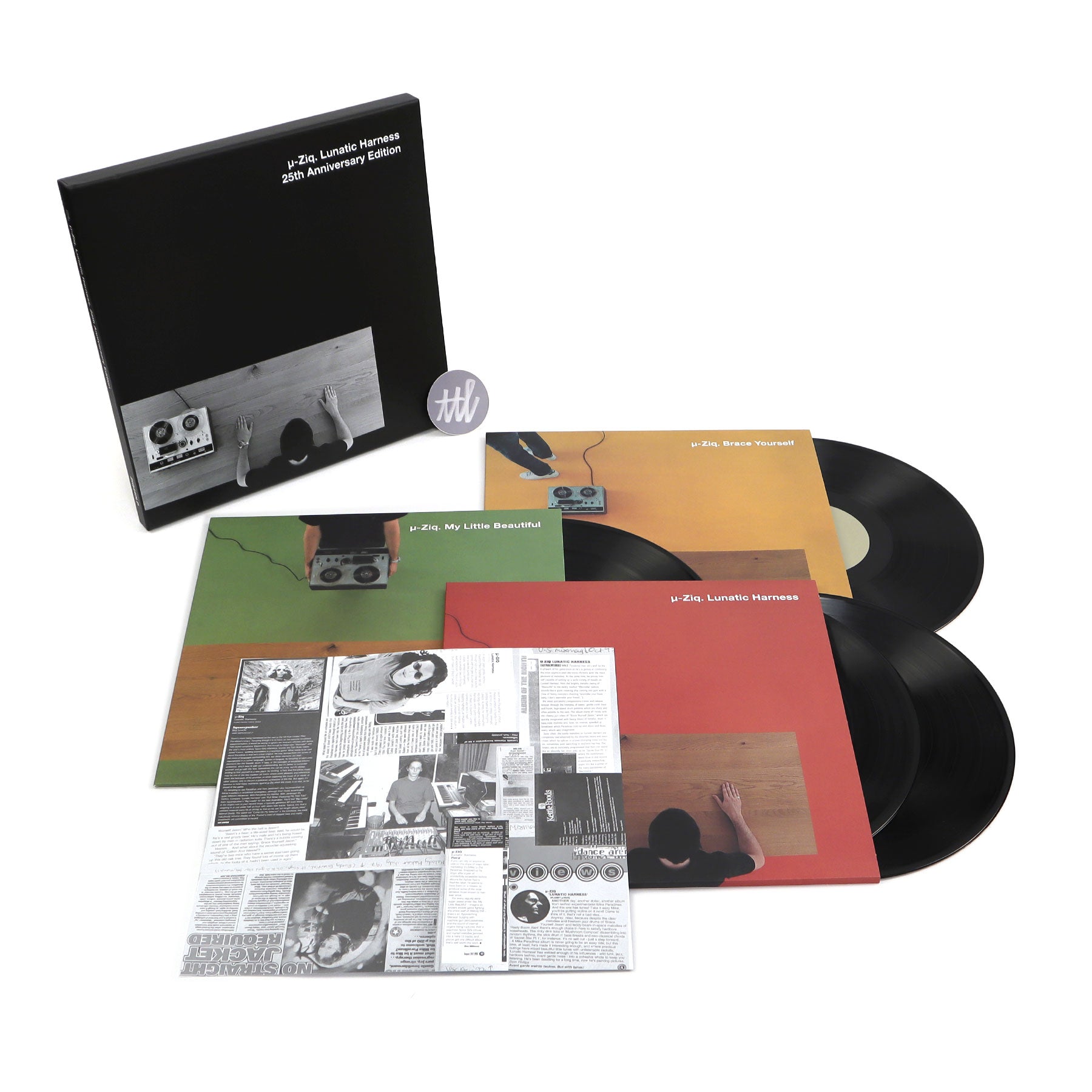 u-Ziq: Lunatic Harness Vinyl 4LP Boxset — TurntableLab.com