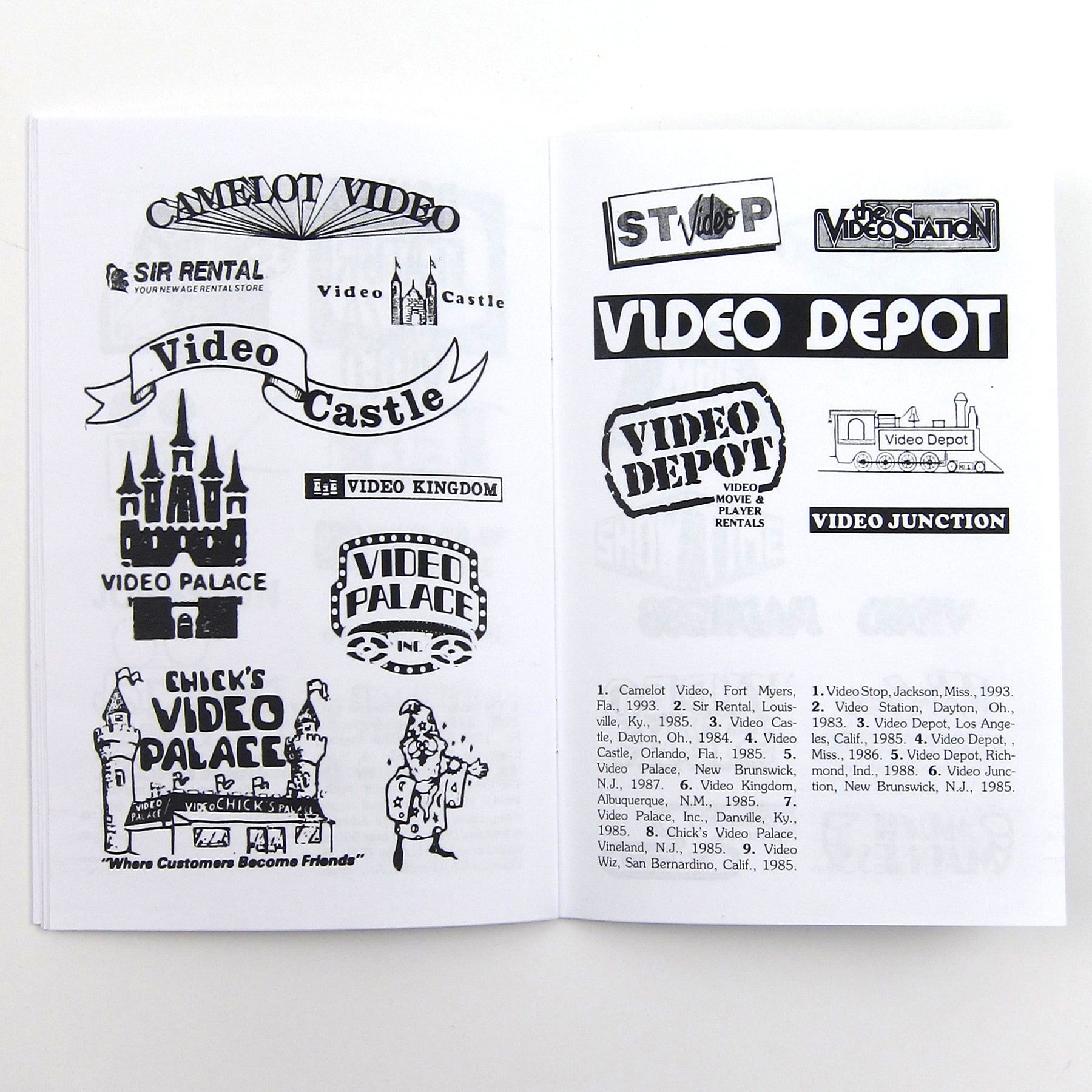 Videoland: A Visual Catalog of American Video Store Logos 1980-1995 Zi ...